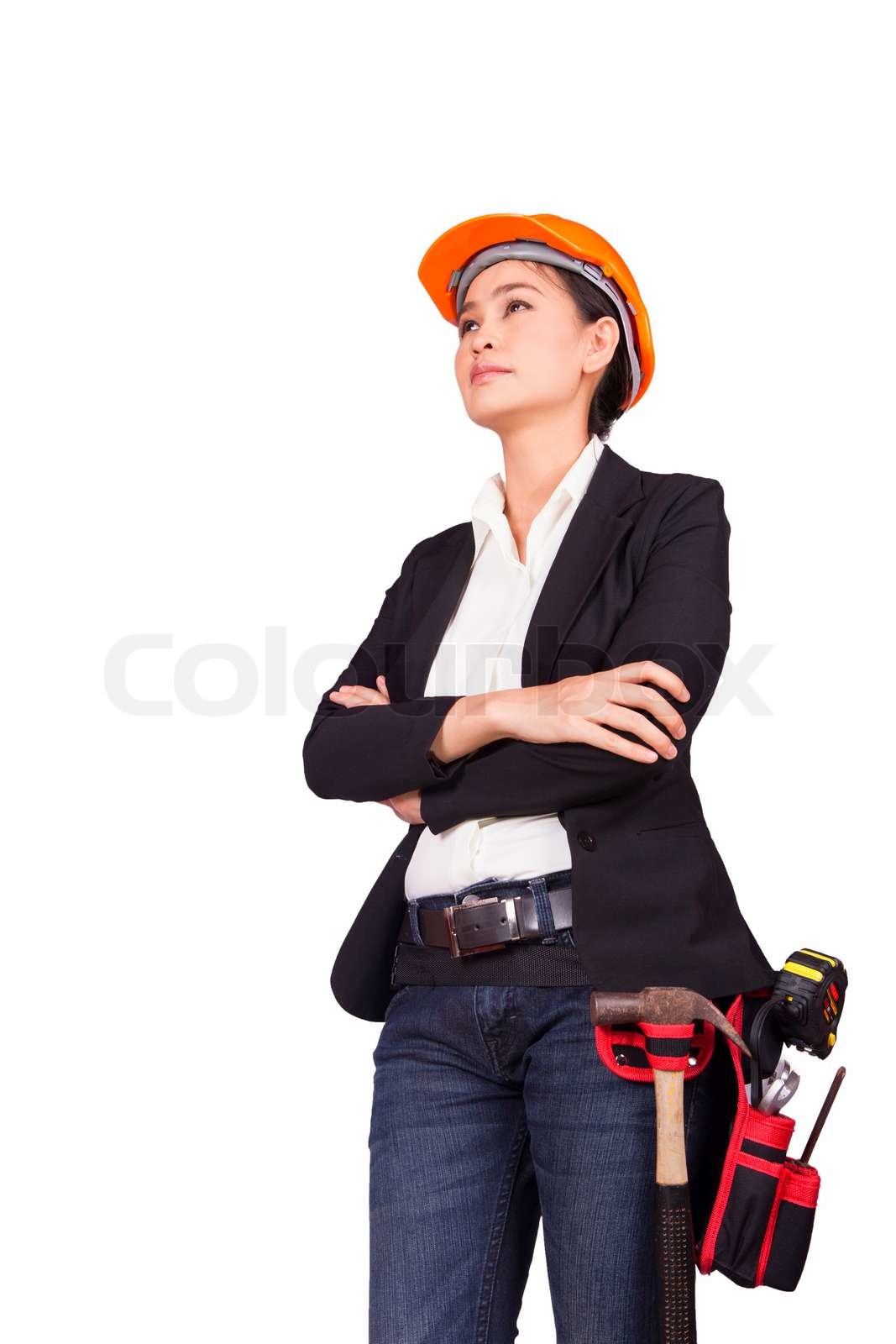Female engineer | Stock image | Colourbox