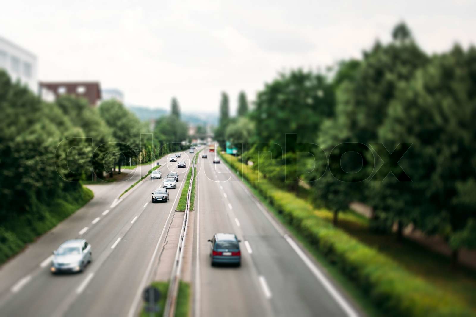 Autobahn in Deutschland | Stock Bild | Colourbox