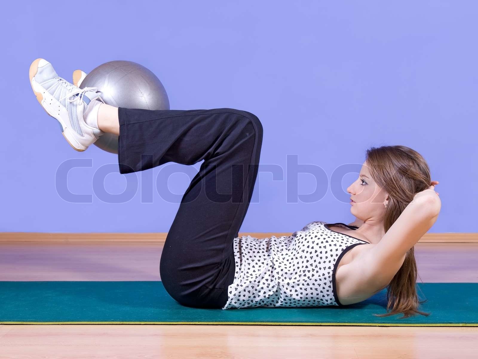 training girl | Stock image | Colourbox