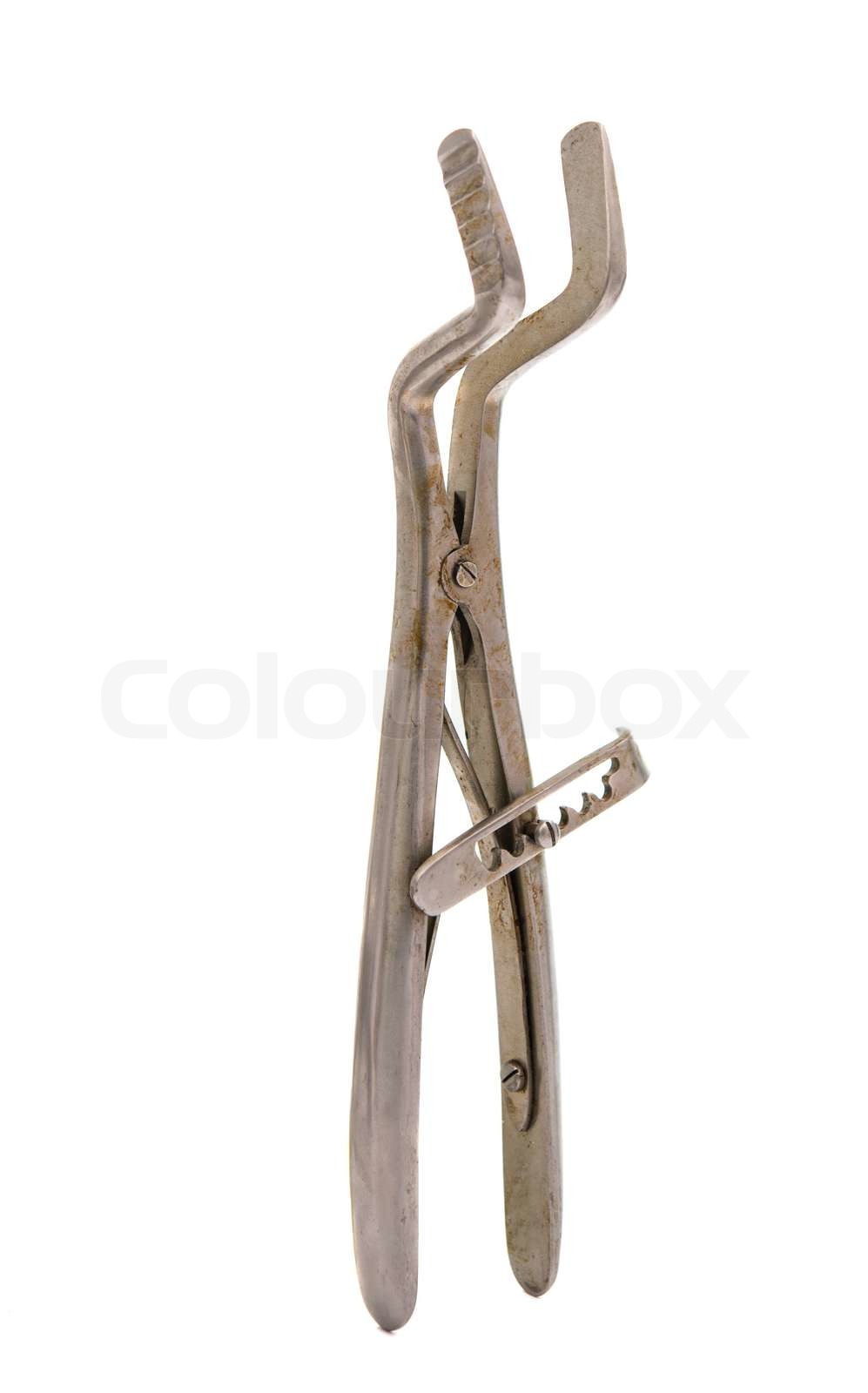 Surgical Operating tool isolated | Stock image | Colourbox