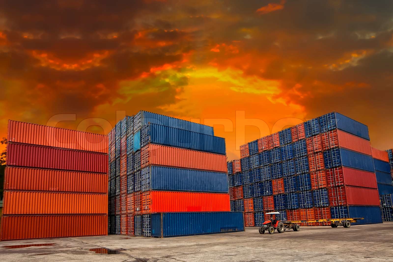 Containers | Stock image | Colourbox