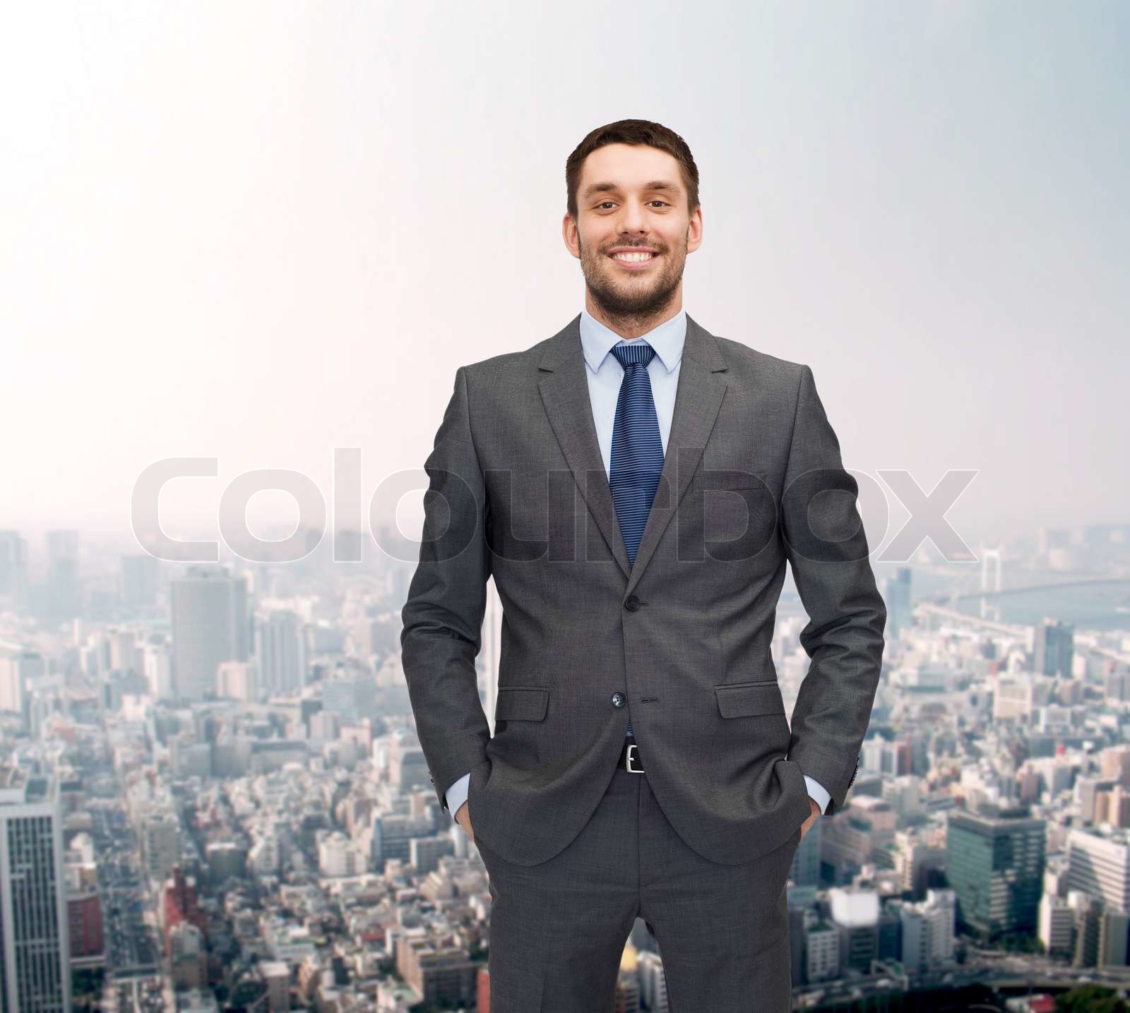 handsome buisnessman | Stock image | Colourbox