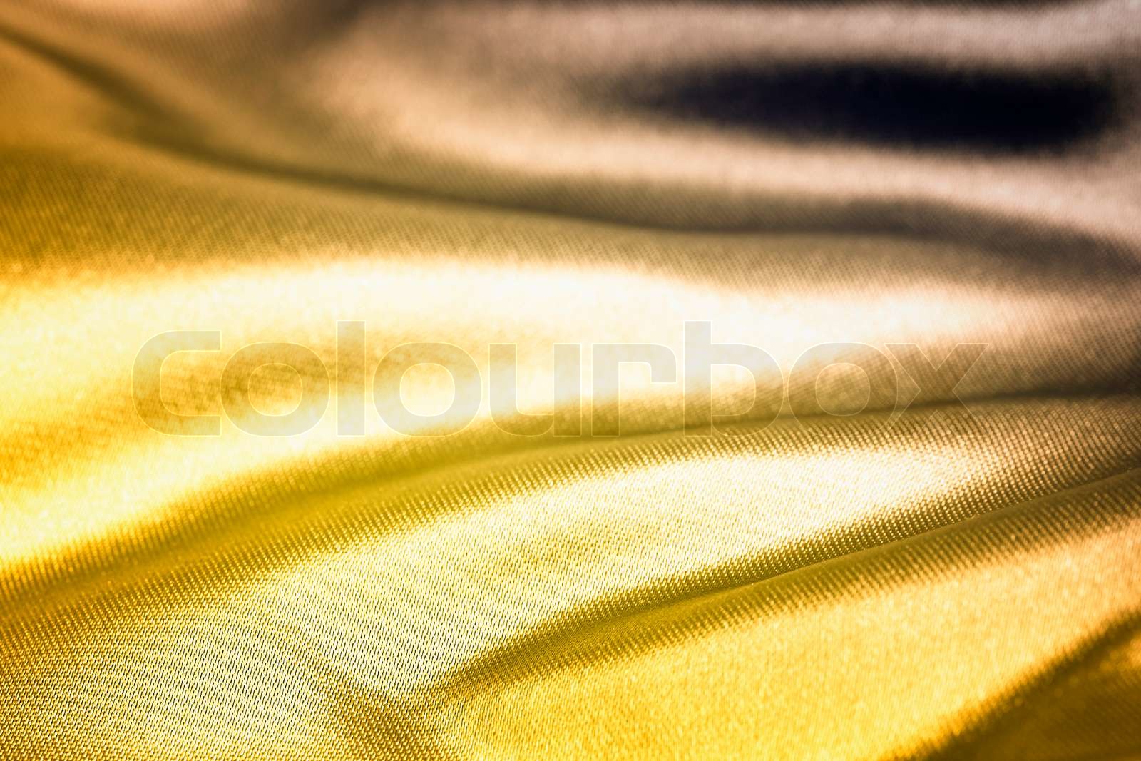 Yellow blanket | Stock image | Colourbox