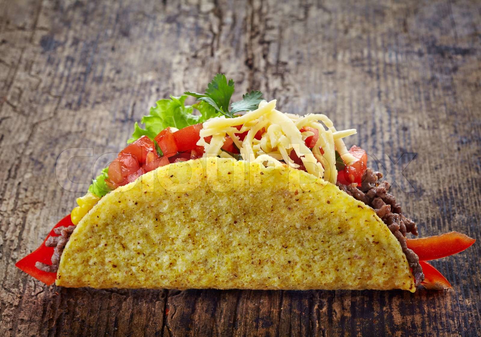 Mexican food Tacos | Stock image | Colourbox