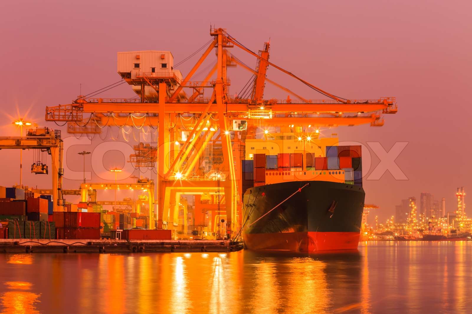 port | Stock image | Colourbox