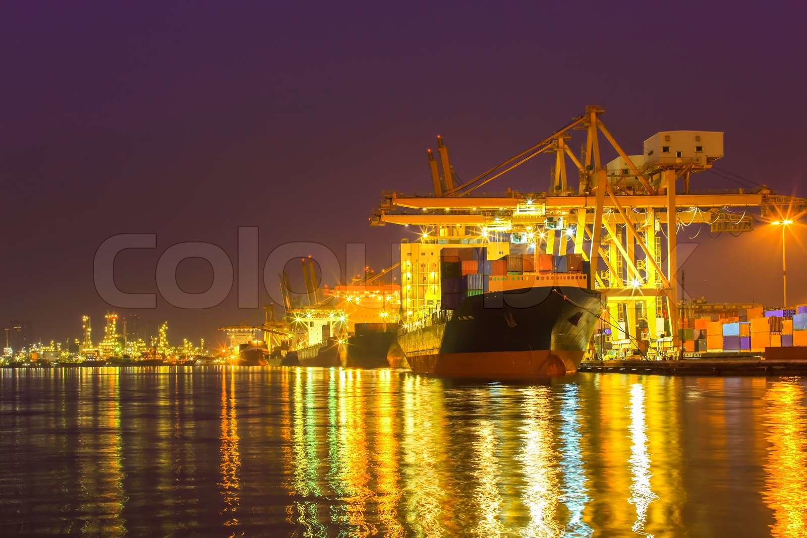 port | Stock image | Colourbox