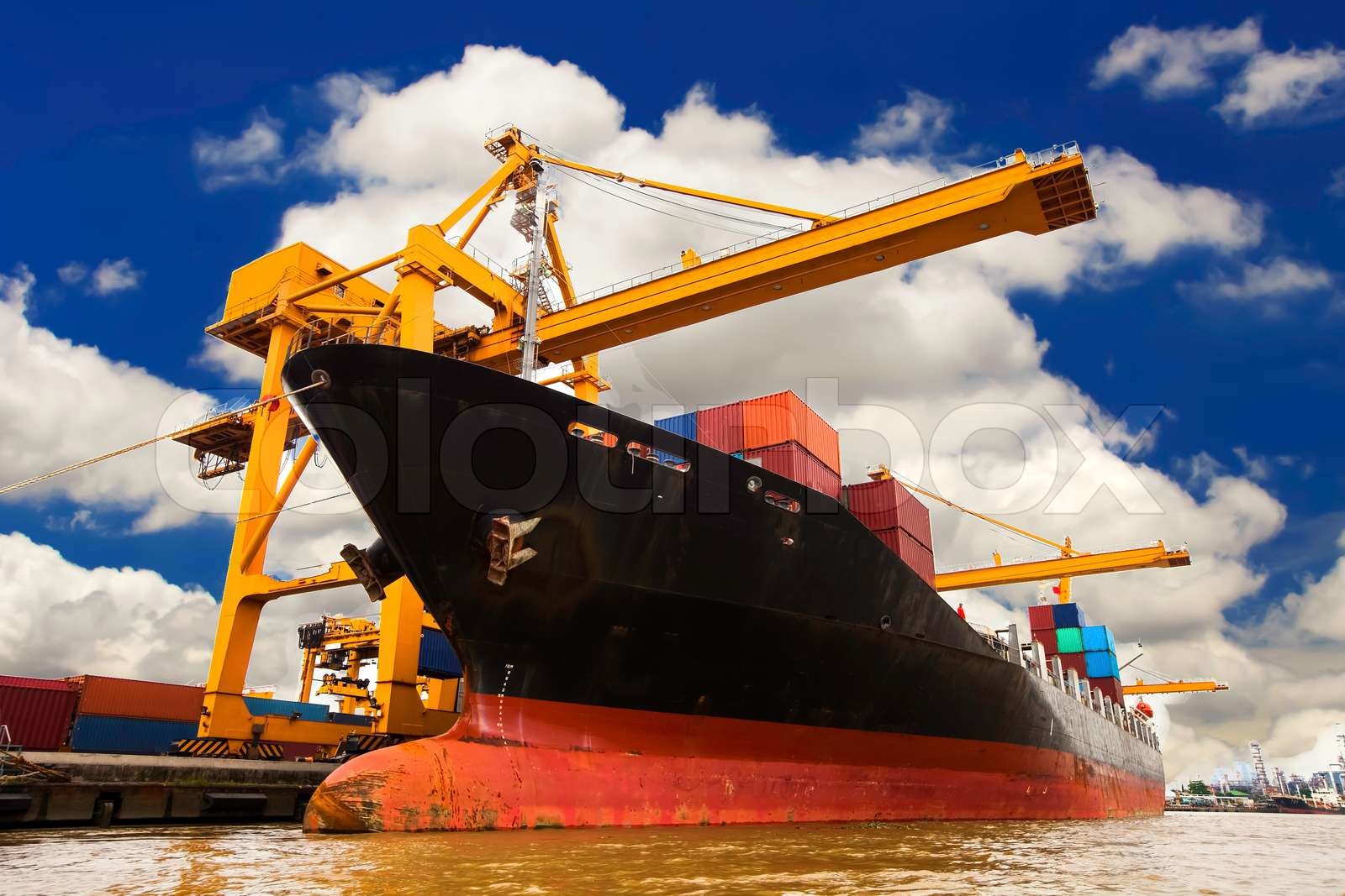 port | Stock image | Colourbox