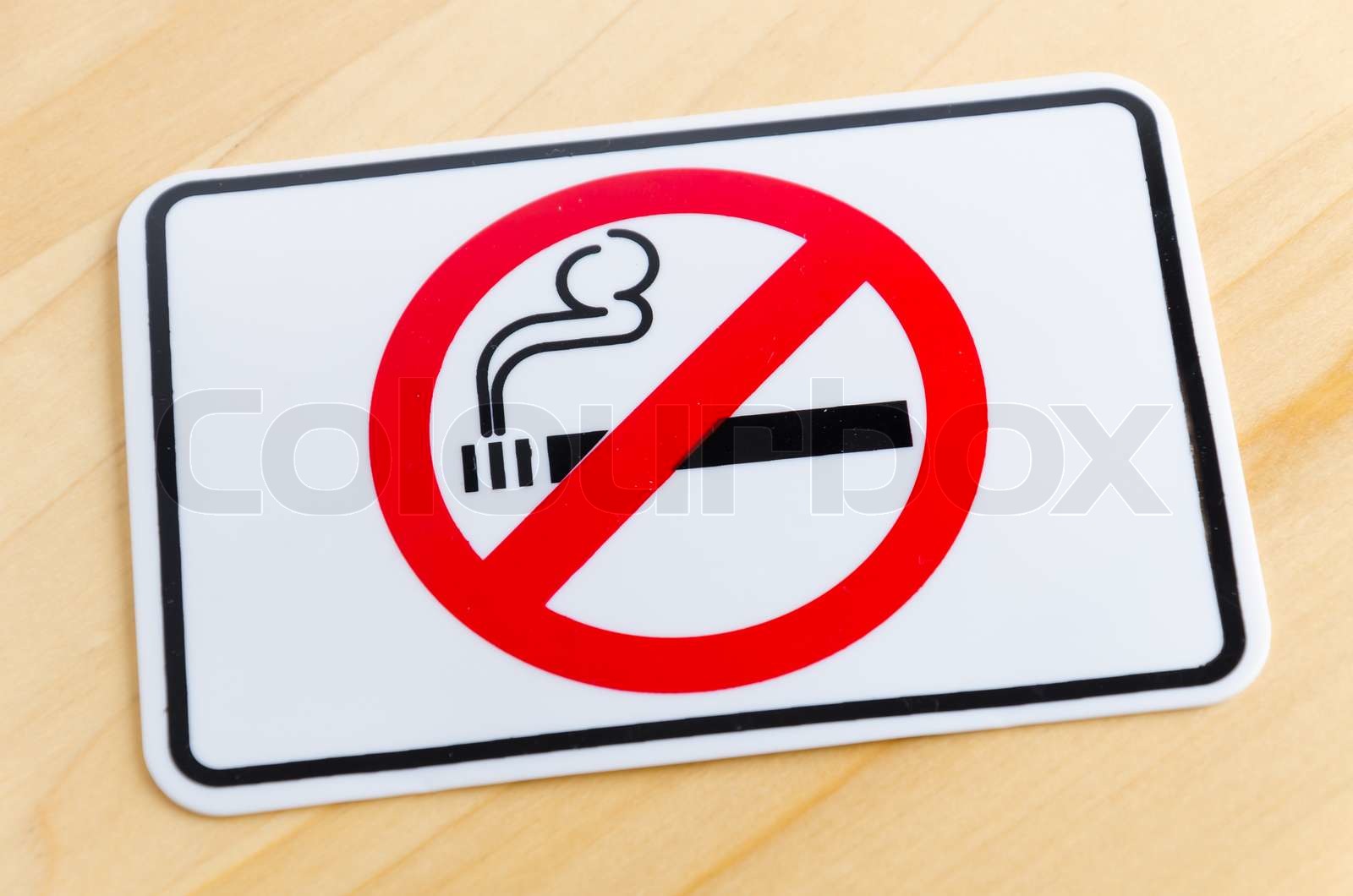 Rauchverbot | Stock Bild | Colourbox