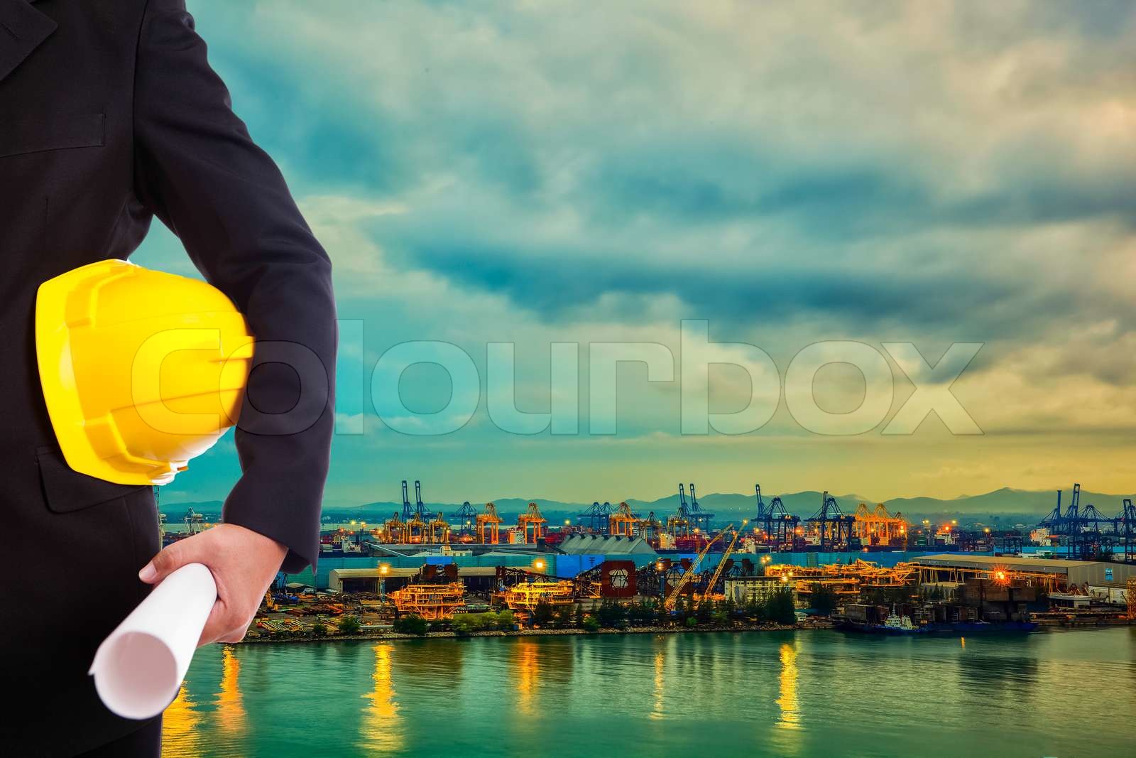 construction engineer | Stock image | Colourbox