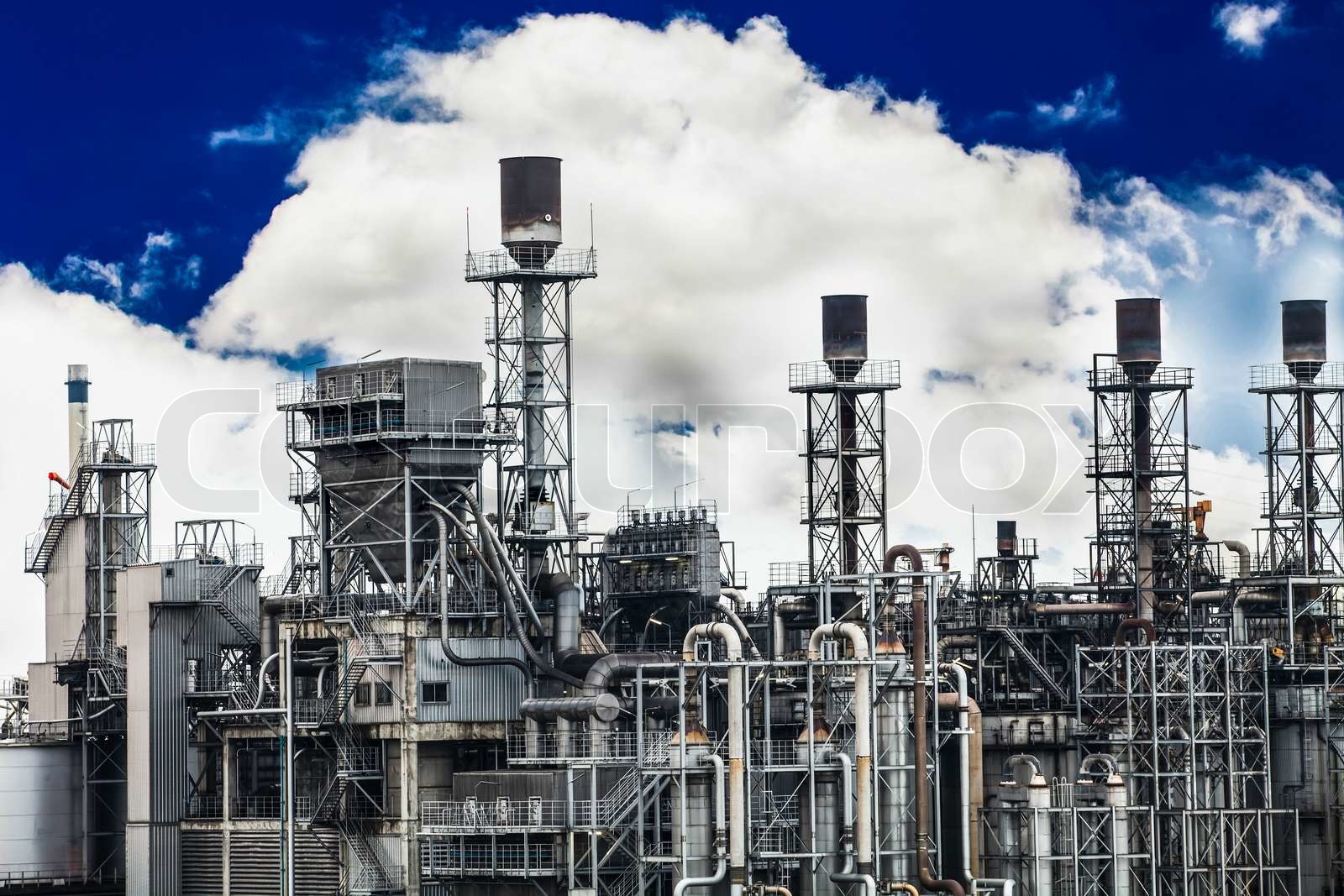 refinery | Stock image | Colourbox