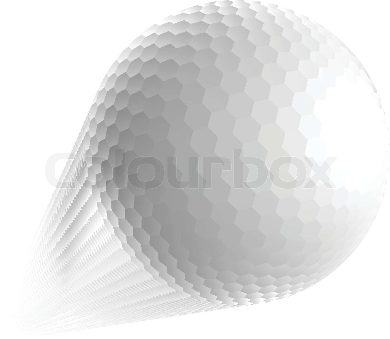 Golf Ball Stock Vector Colourbox