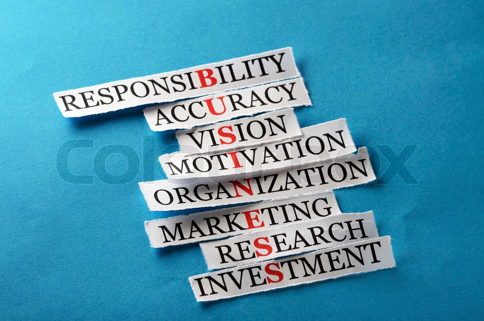 business paper | Stock image | Colourbox