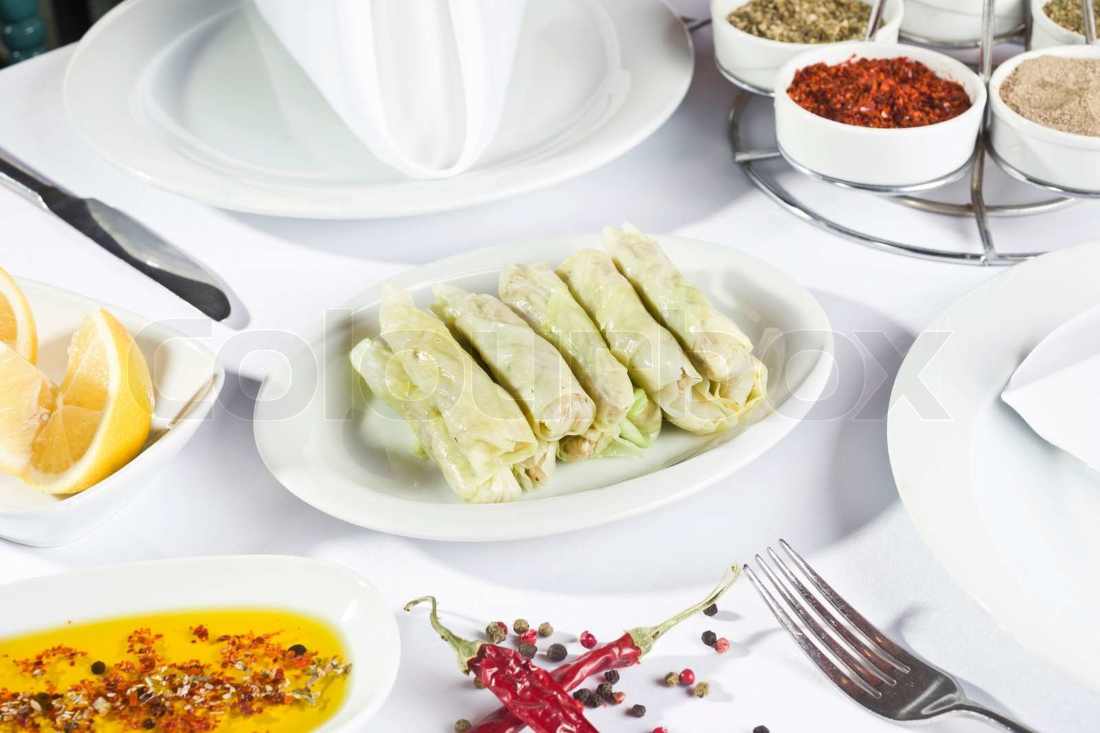 stuffed dolmas | Stock image | Colourbox