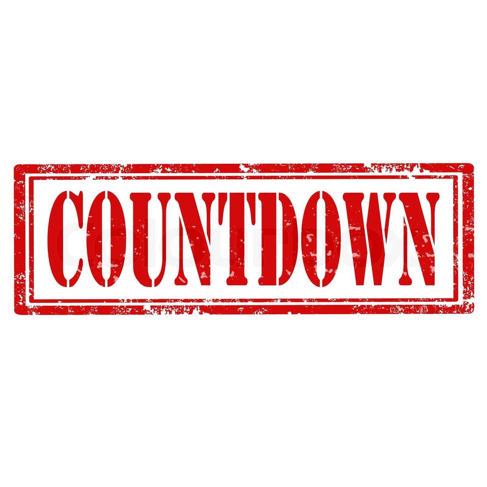 Countdown-stamp | Stock vector | Colourbox
