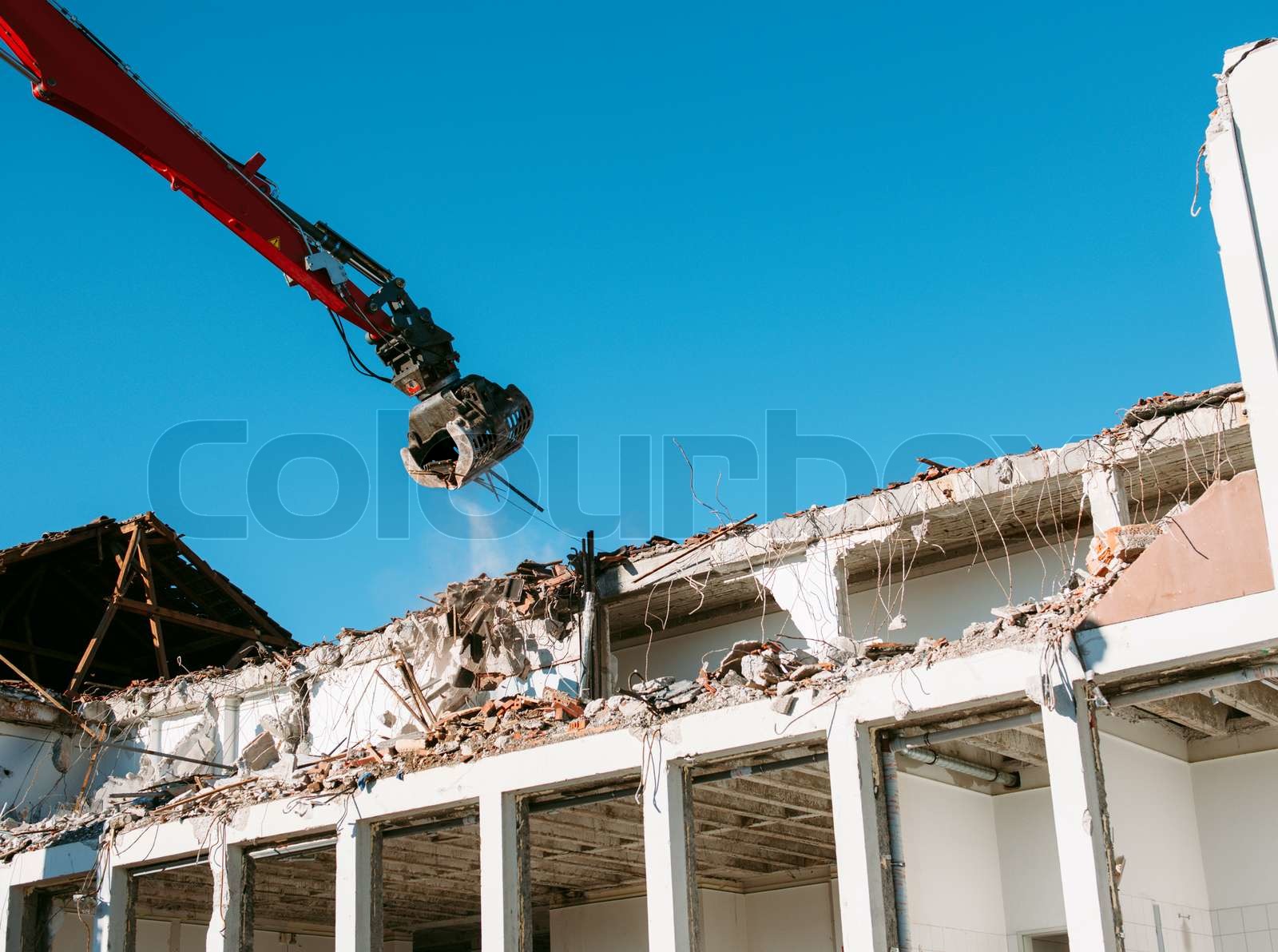 Demolition process - new beginings | Stock image | Colourbox