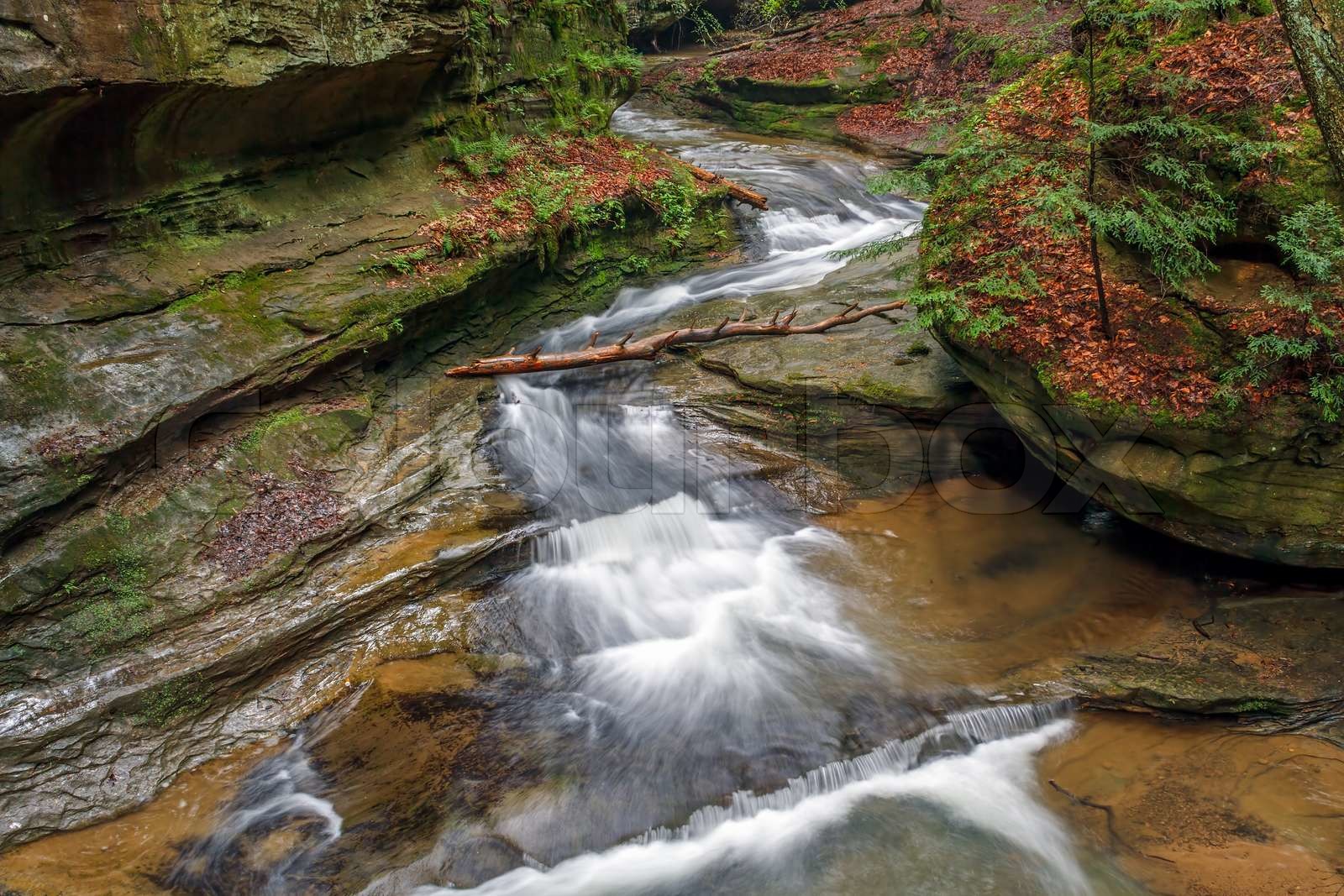 Middle Falls at Old Man's Cave | Stock image | Colourbox