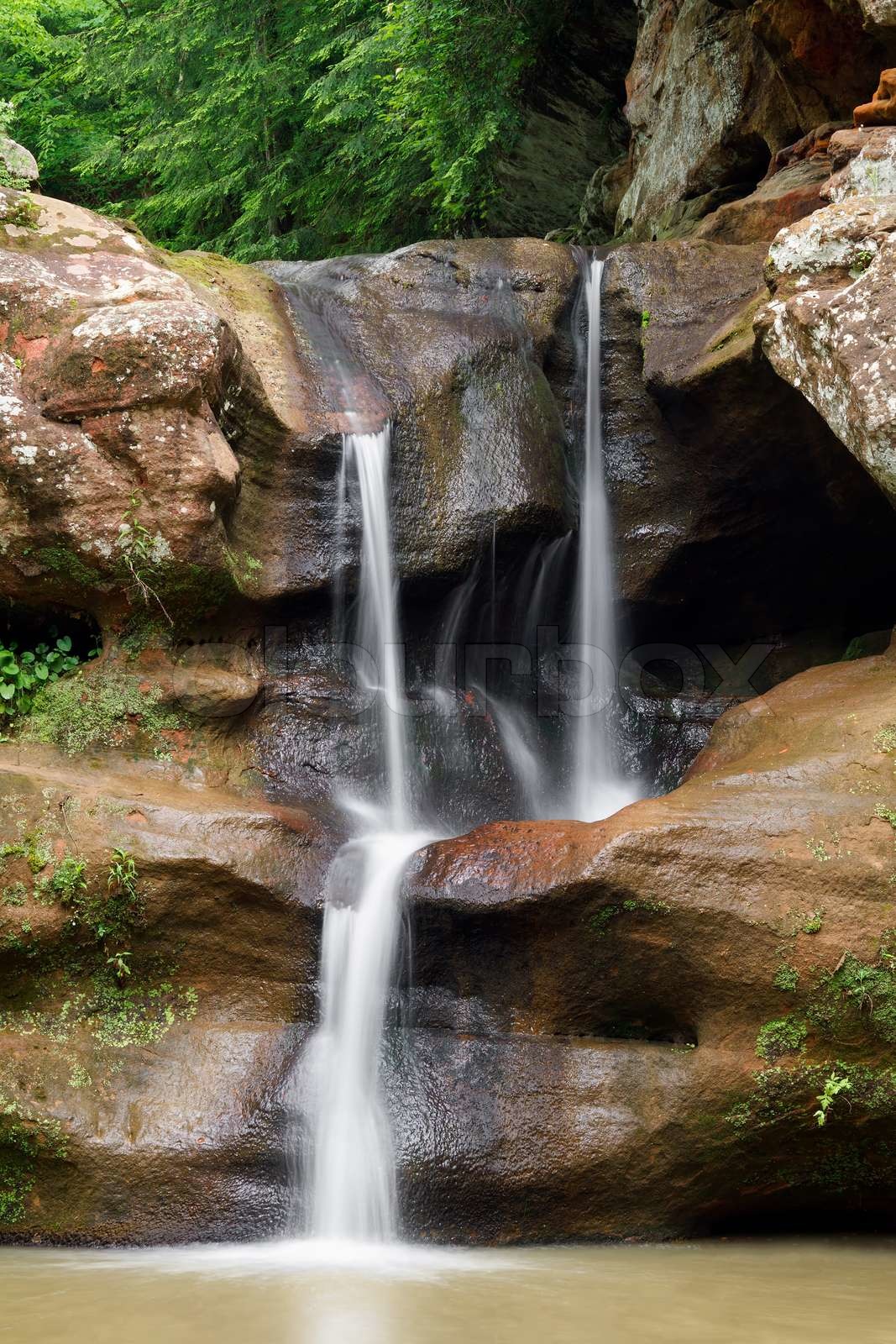 Old man's Cave Upper Falls | Stock image | Colourbox