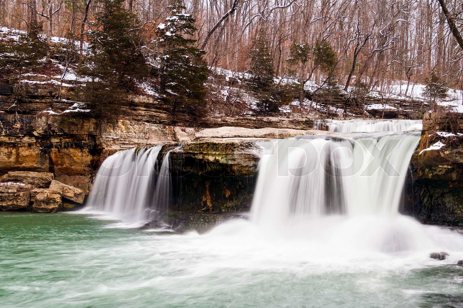 Indiana's Upper Cataract Falls | Stock image | Colourbox
