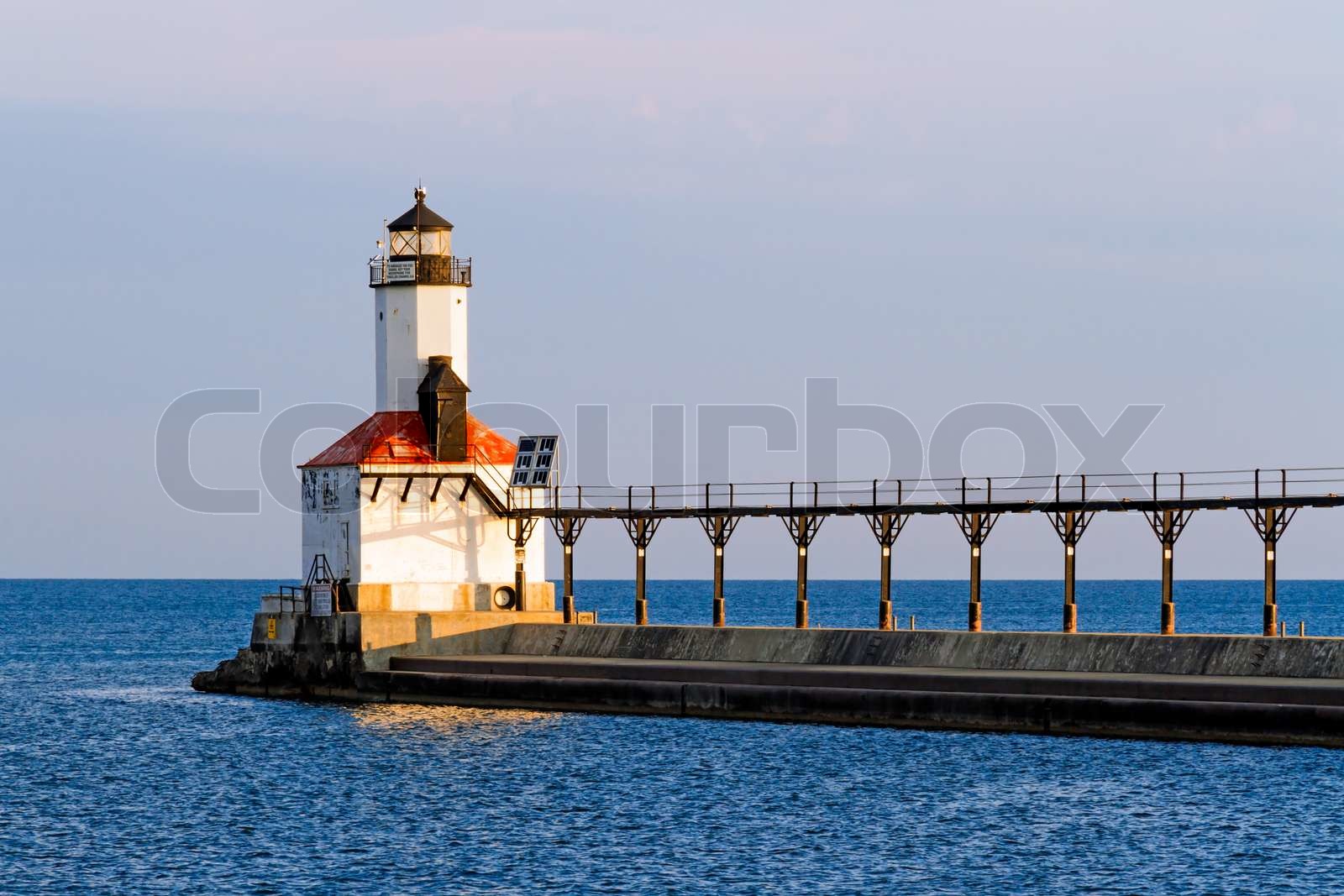 Michigan City Lighthouse | Stock image | Colourbox