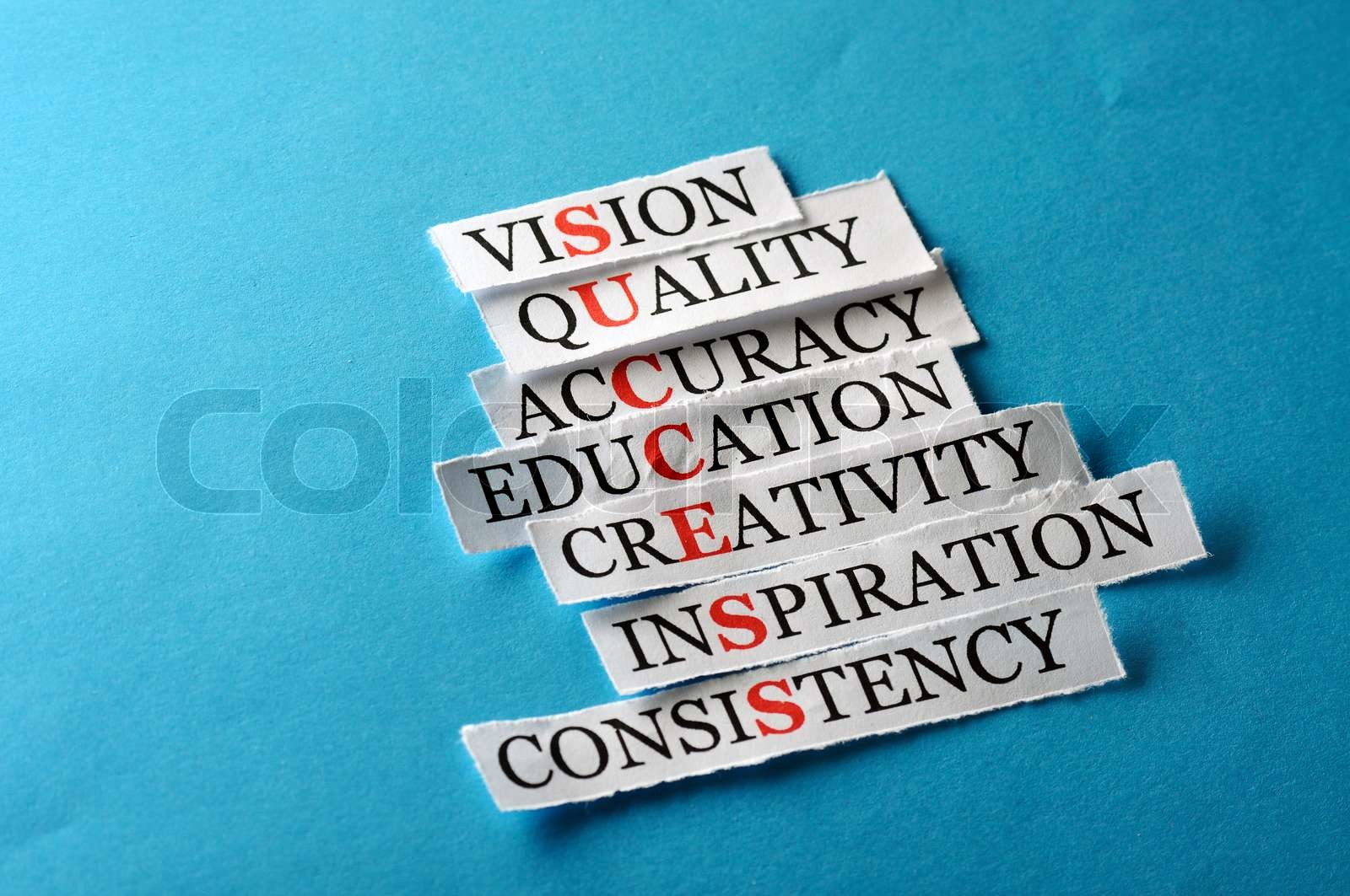 success collage | Stock image | Colourbox