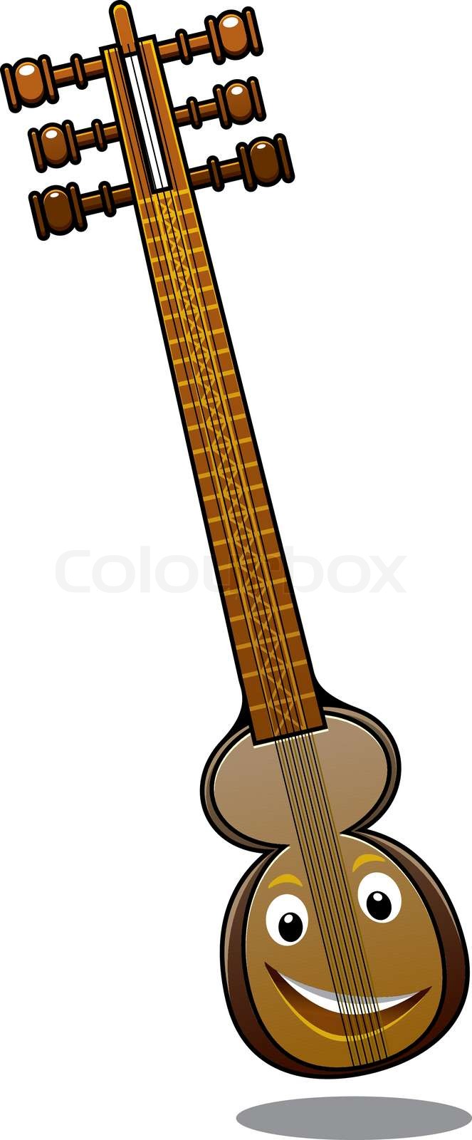 Turkish Musical Instrument Kemenche Stock Vector Colourbox Turkish Musical Instrument Kemenche Stock Vector Colourbox