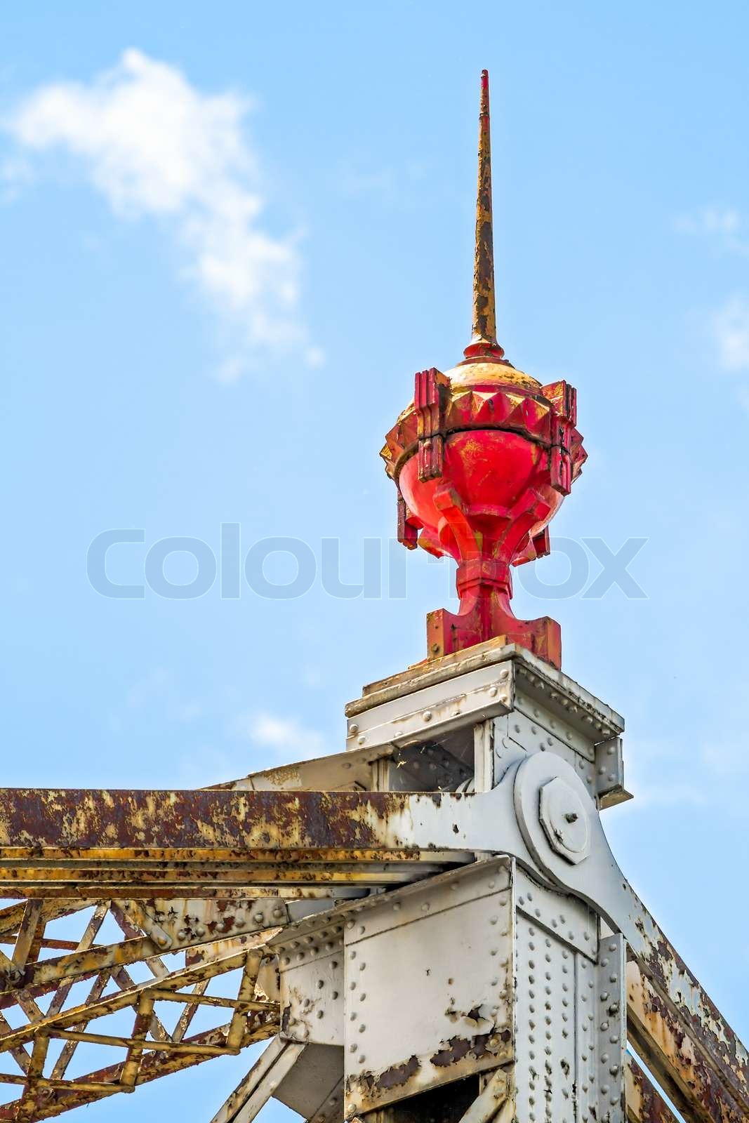 Finial Atop Old Bridge | Stock image | Colourbox