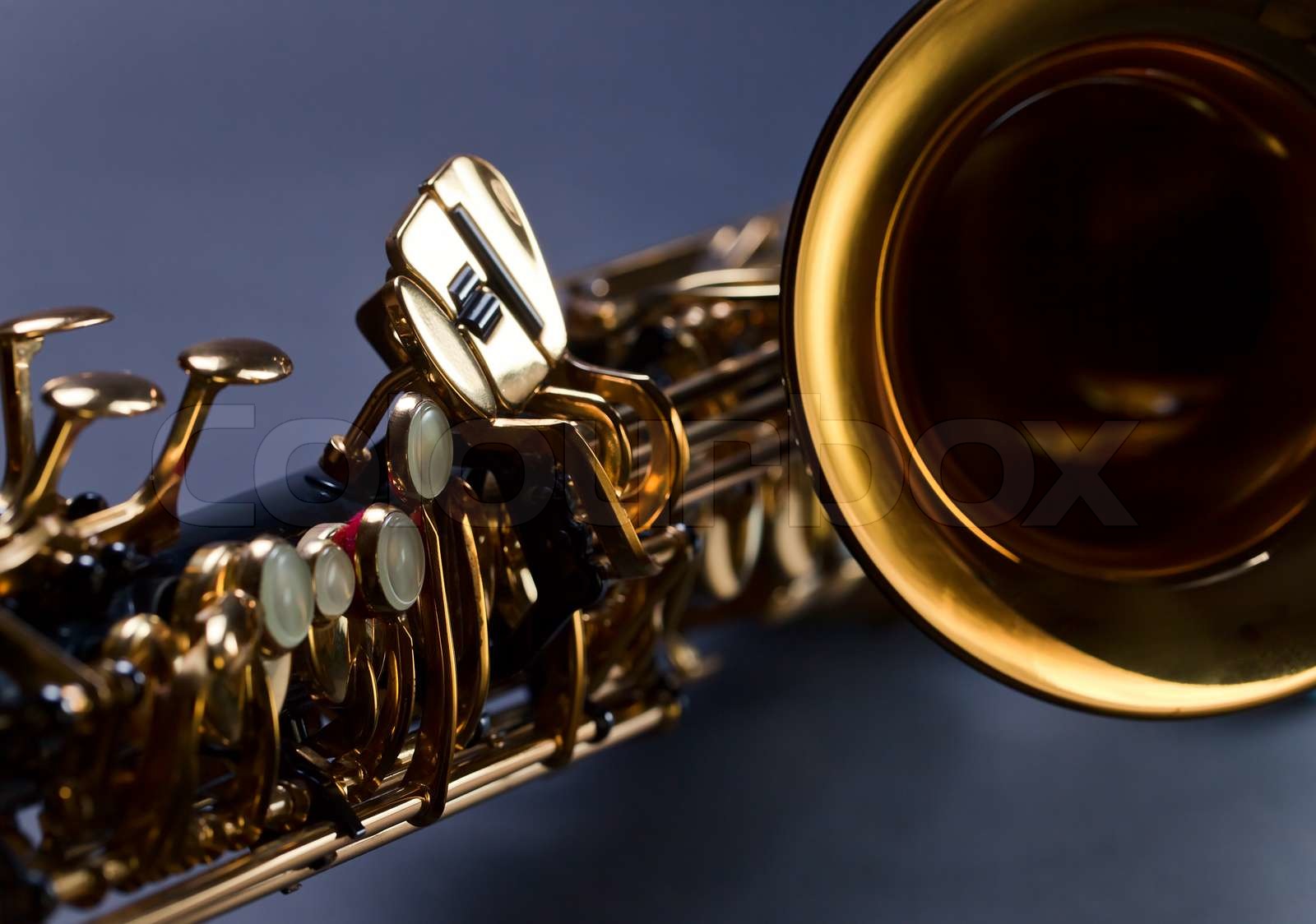 saxophone | Stock image | Colourbox