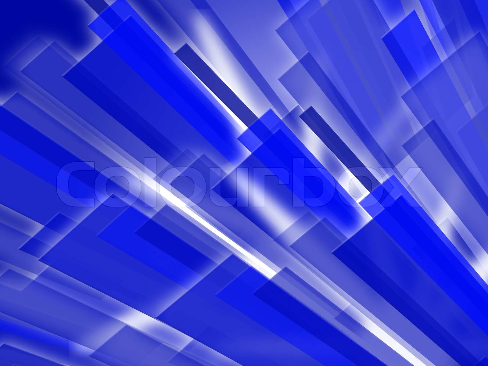 Blue Bars Background Shows Blue Stripes And Lines | Stock image | Colourbox