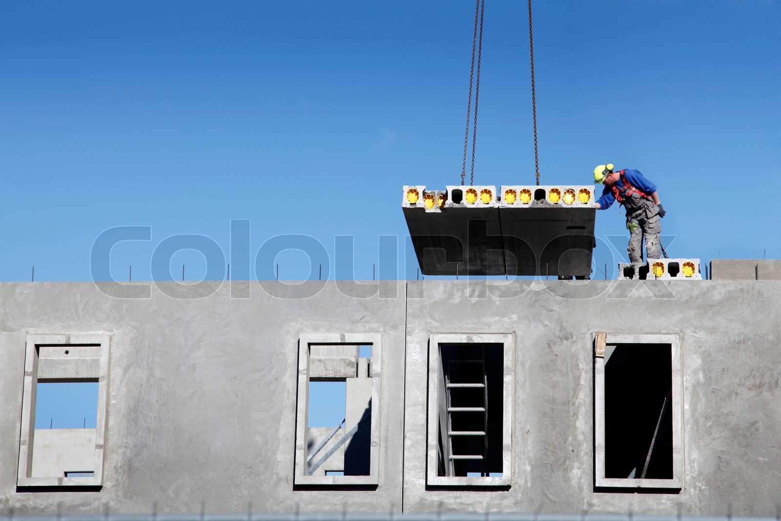 Beton element byggeri | Stock foto | Colourbox