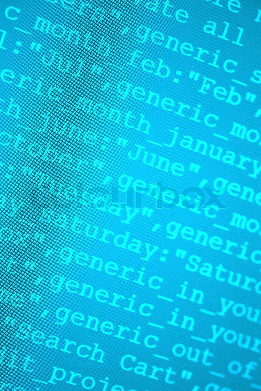 HTML codes | Stock image | Colourbox