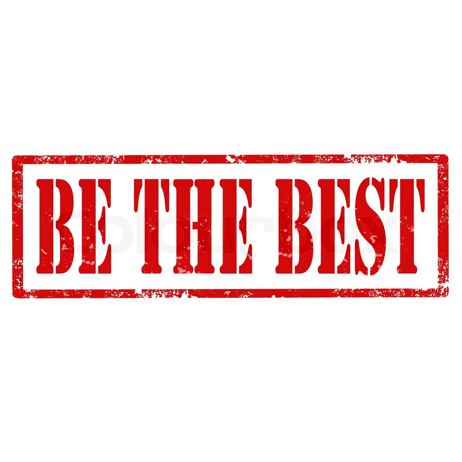 werden Sie die besten-Stempel | Stock-Vektor | Colourbox