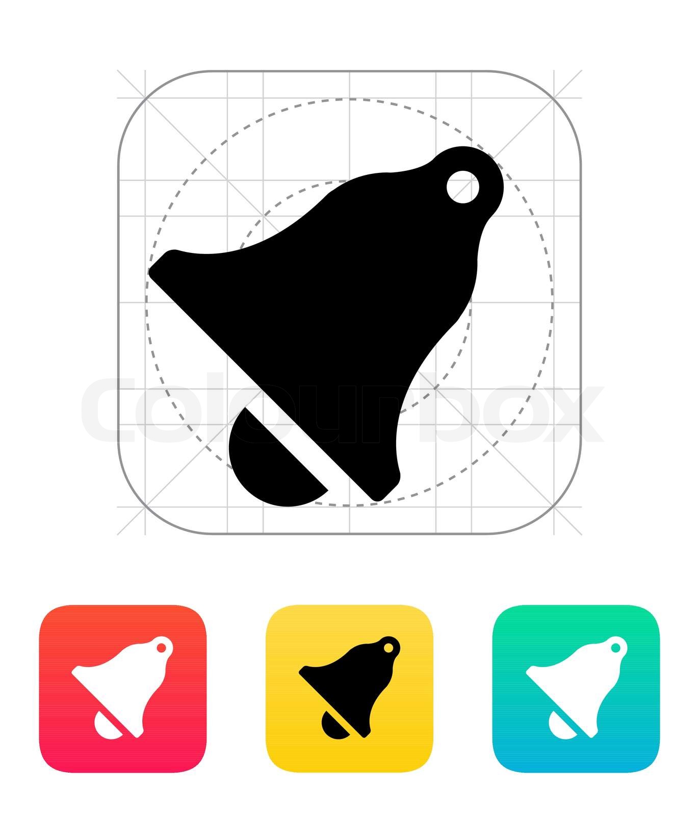 Klingelton-Symbol. | Stock-Vektor | Colourbox