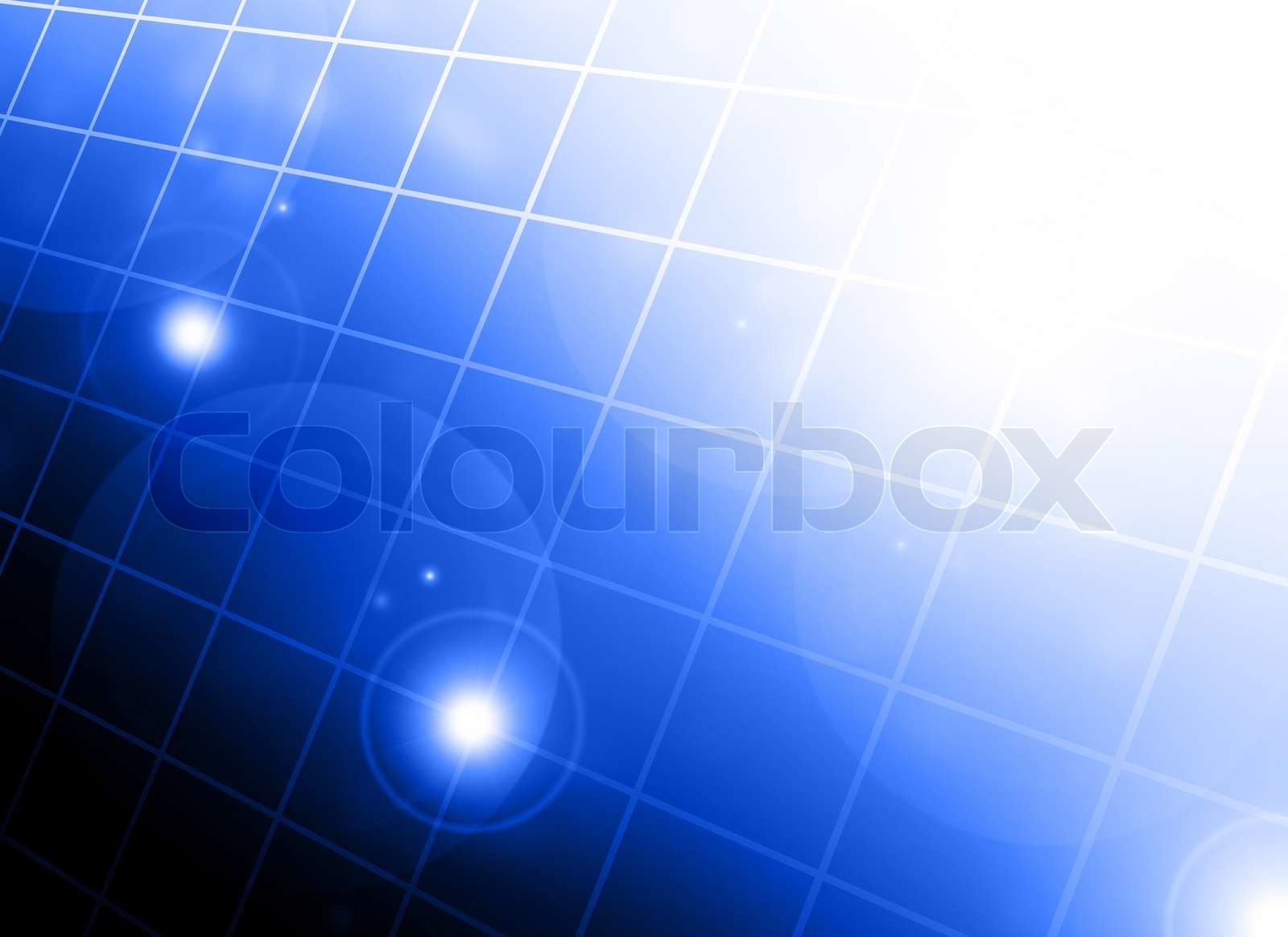 glowing grid with flashes of light | Stock image | Colourbox