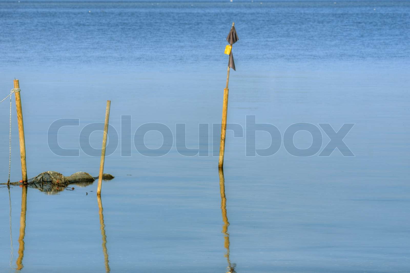 Fishing stakes | Stock image | Colourbox
