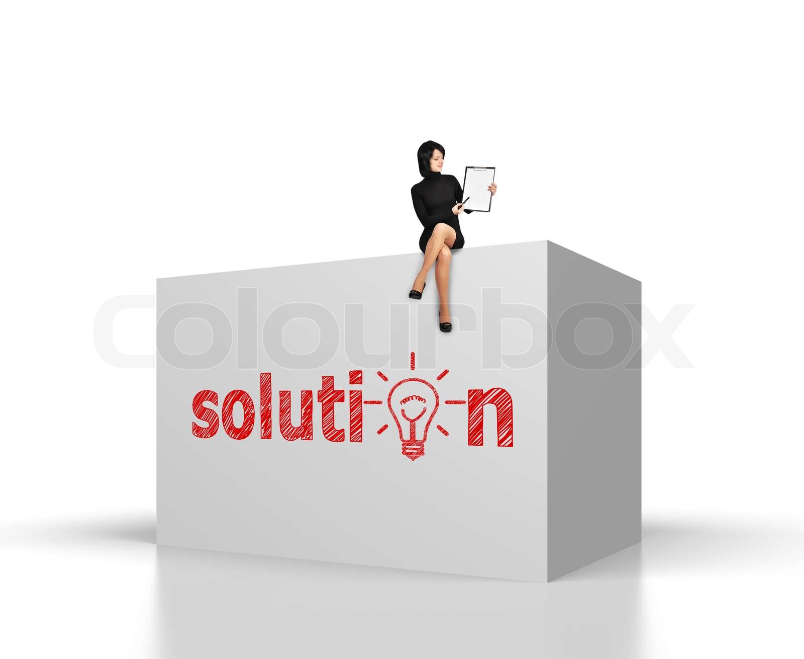 solution | Stock image | Colourbox