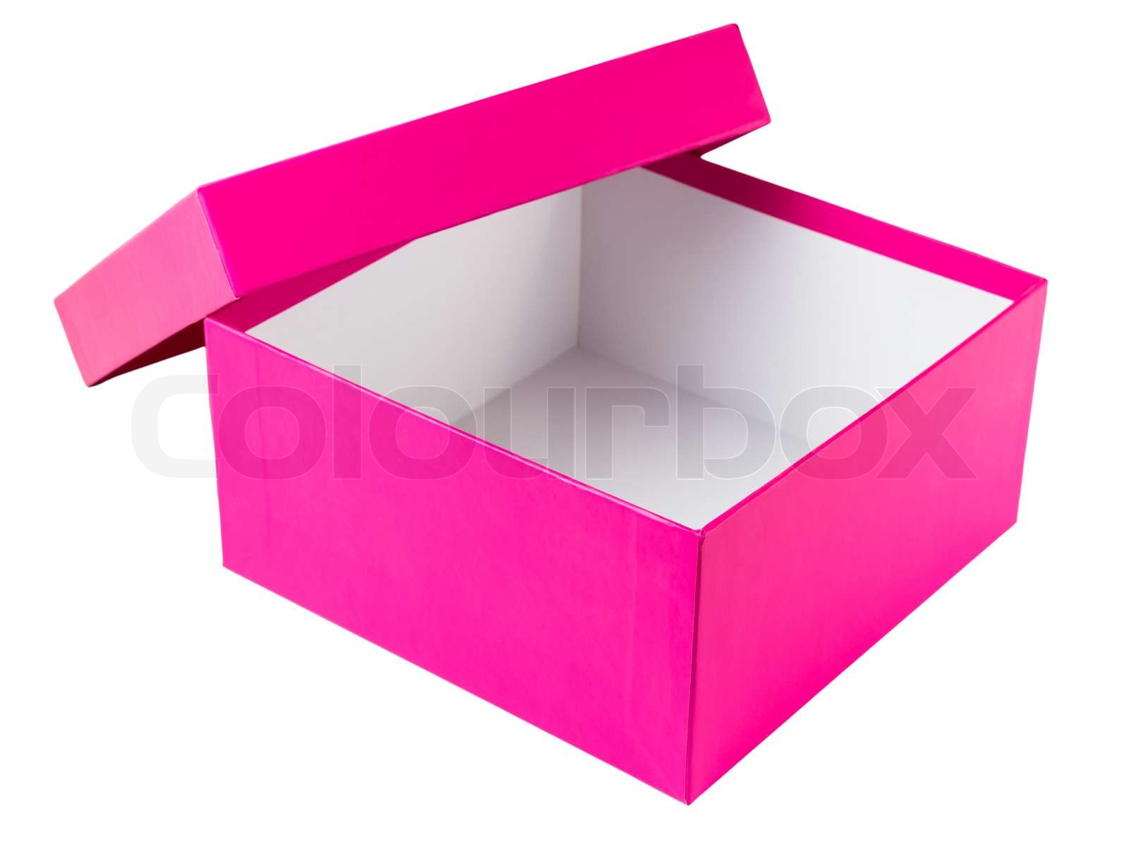 Pink box | Stock image | Colourbox