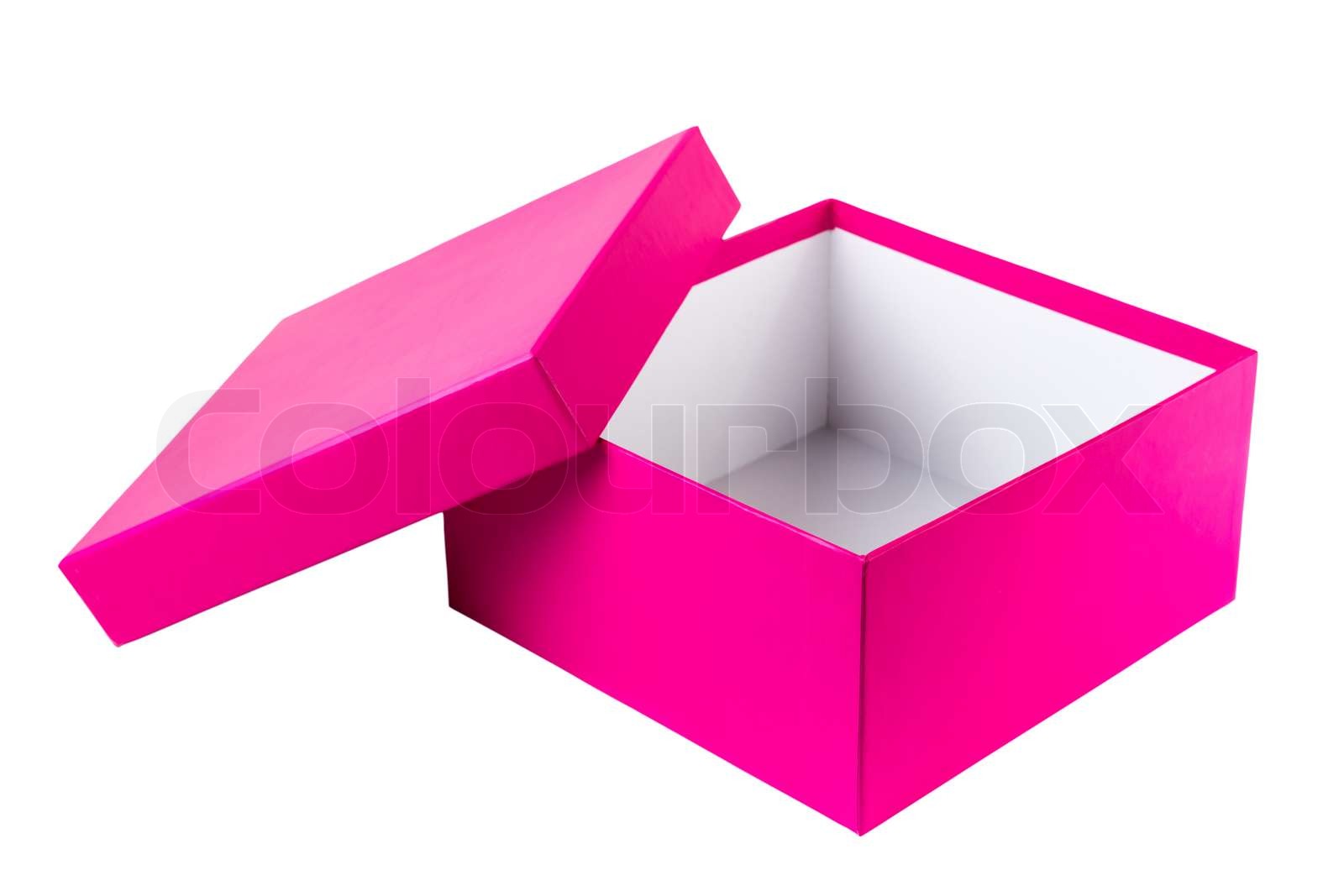 Pink box | Stock image | Colourbox