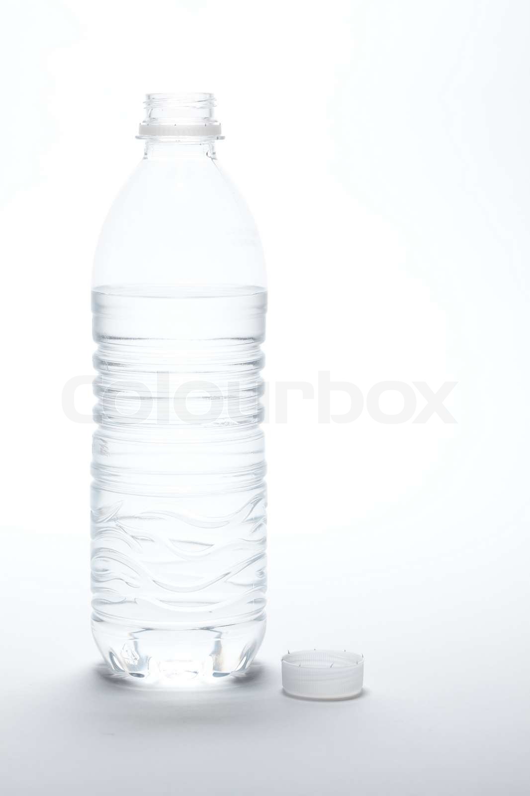 Water Bottle and Cap | Stock image | Colourbox