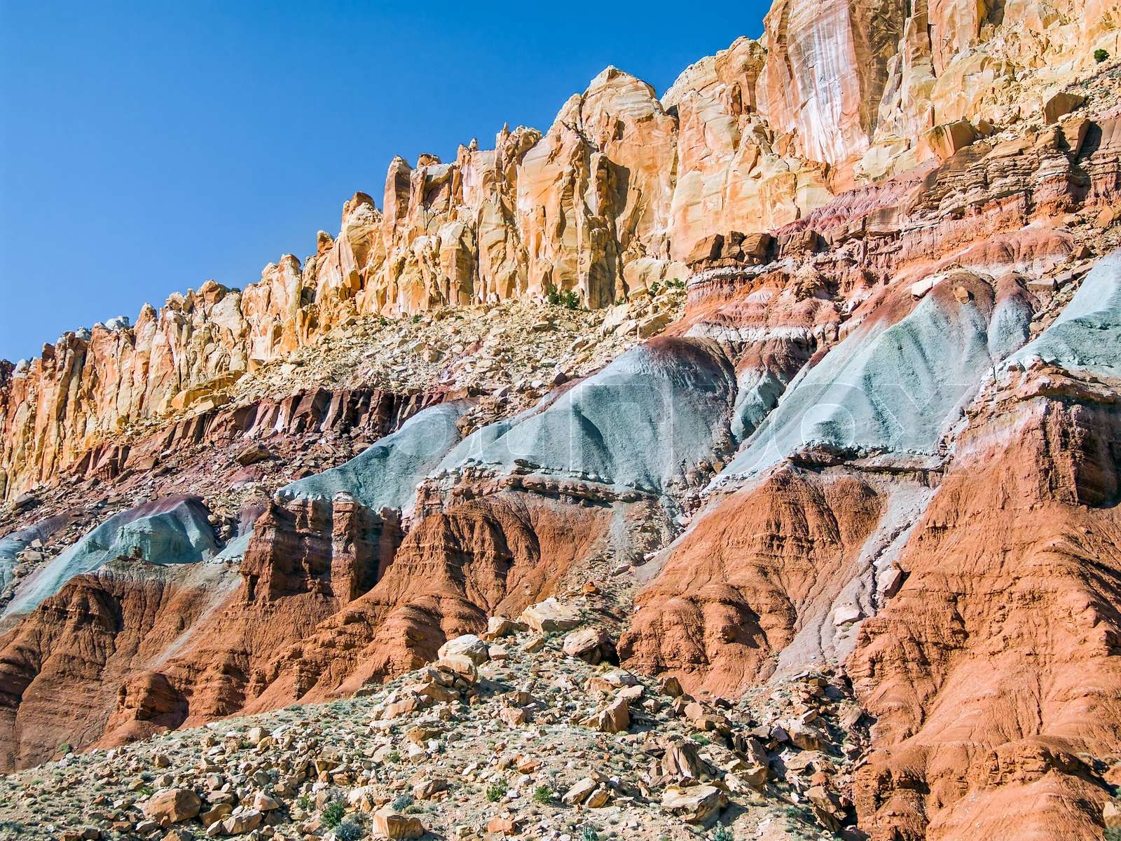 The Waterpocket Fold | Stock image | Colourbox