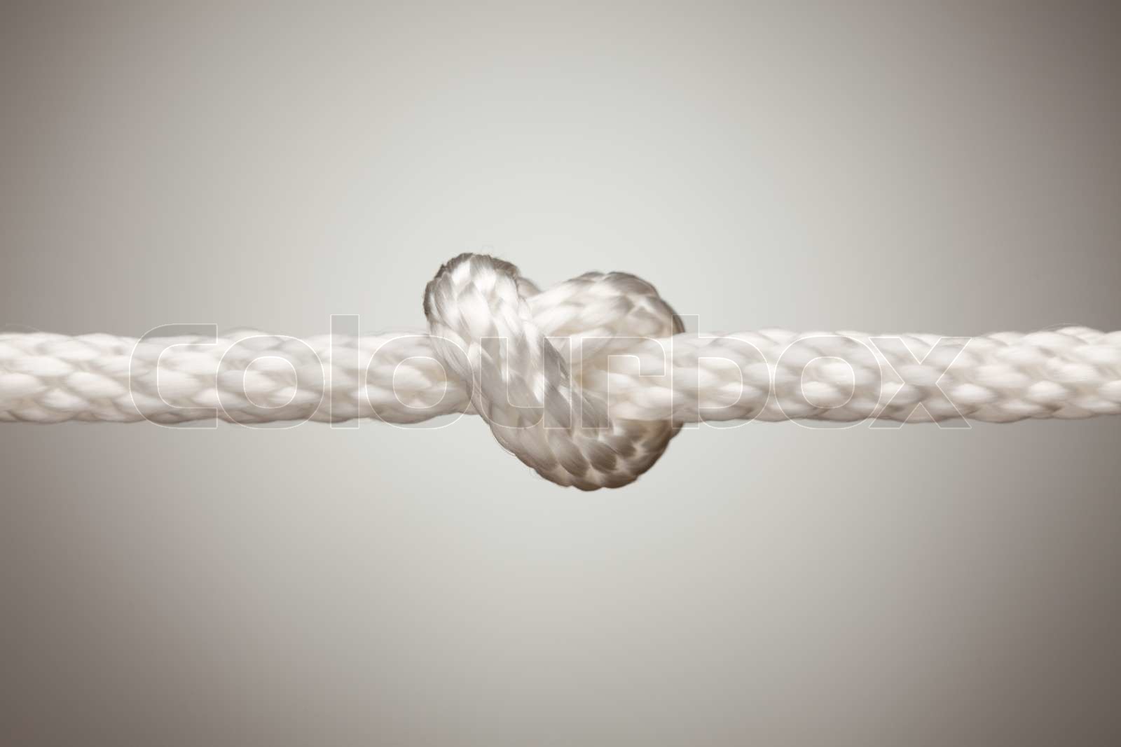 Nylon Rope Knot | Stock image | Colourbox
