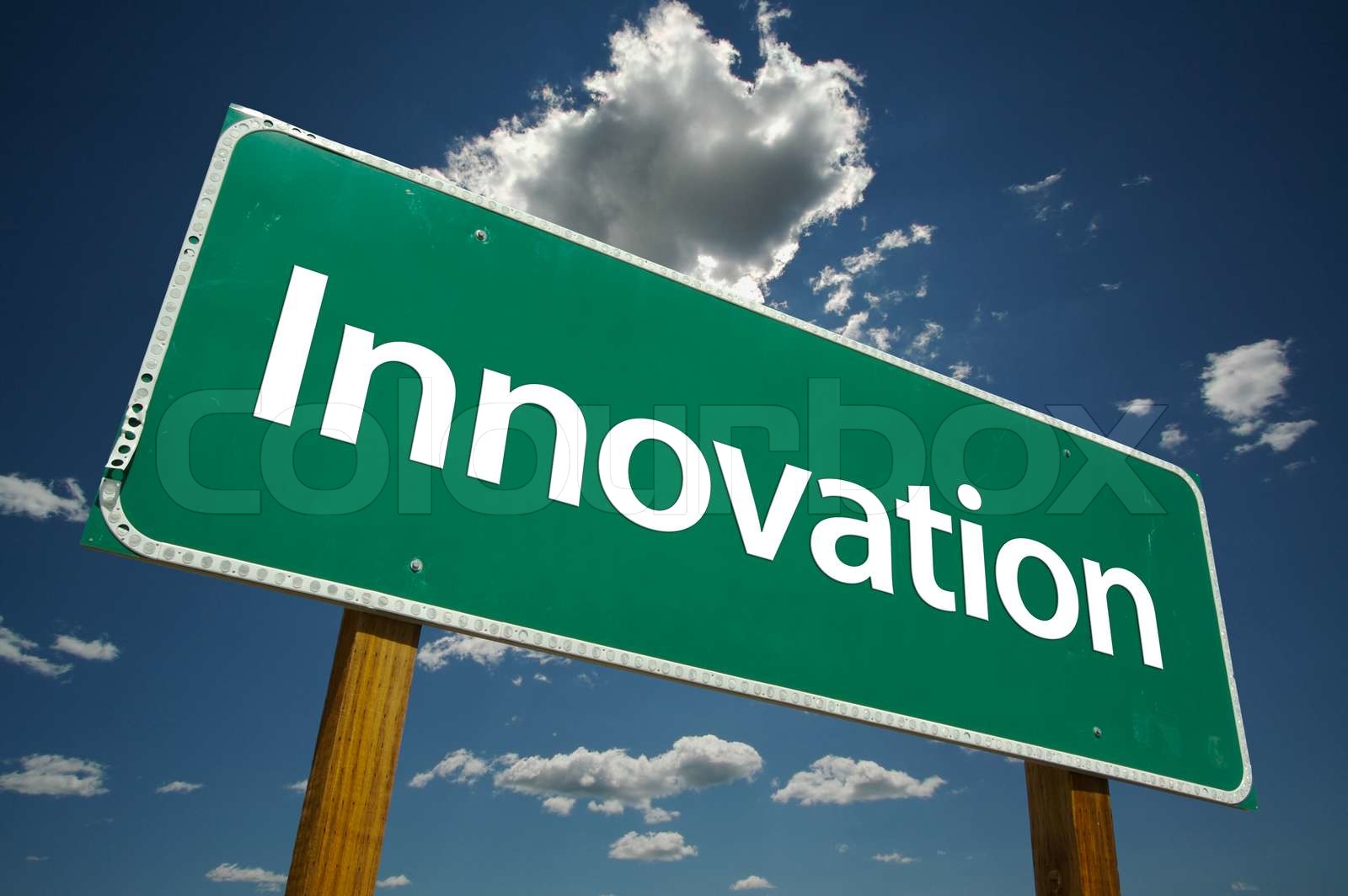 Innovation Road Sign | Stock image | Colourbox