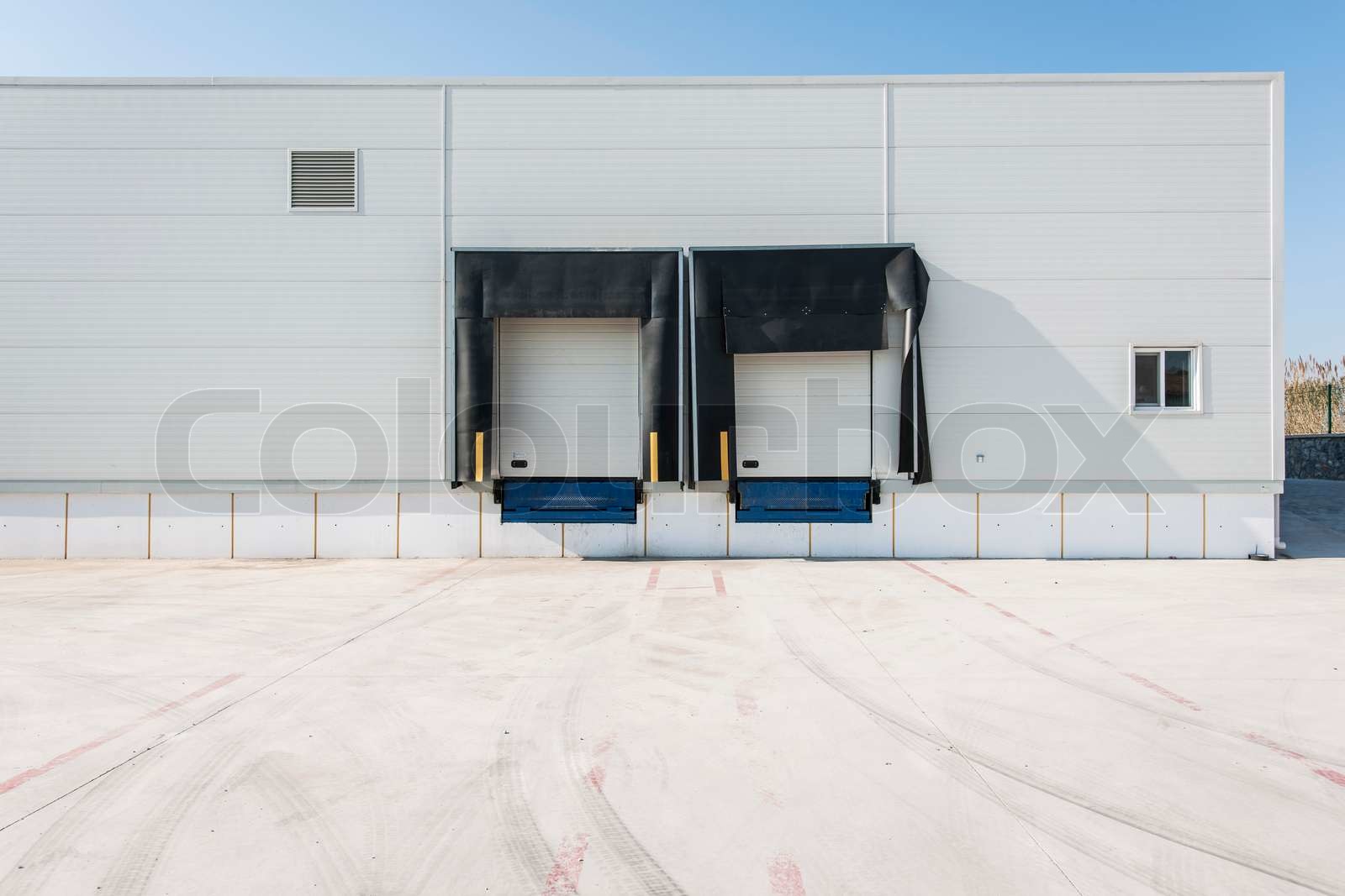 Loading bay for truck | Stock image | Colourbox