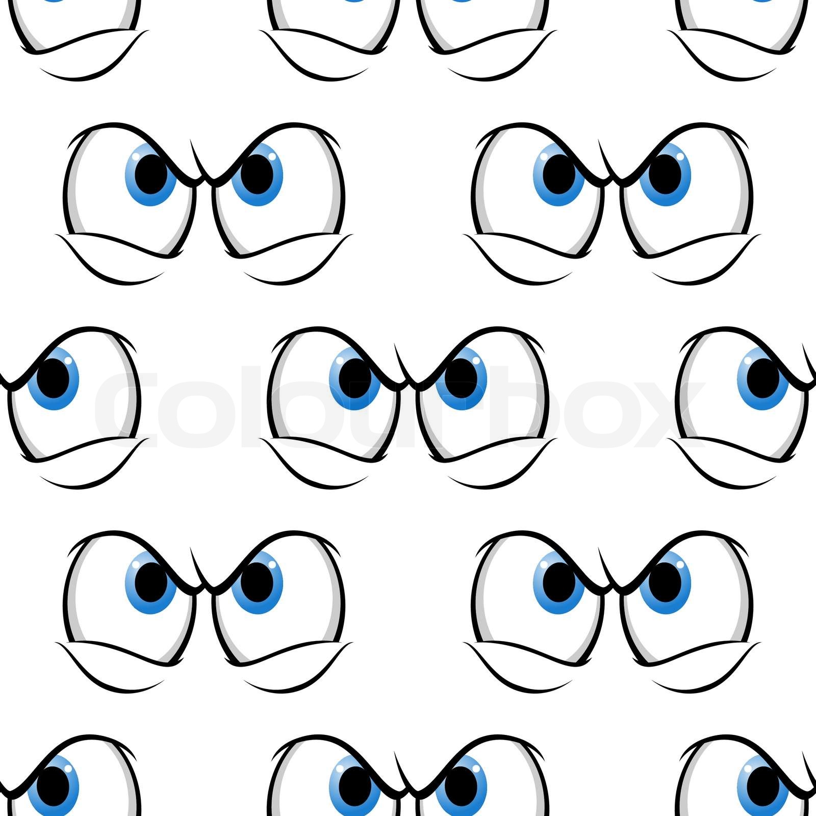 Bose Augen Zeichnen