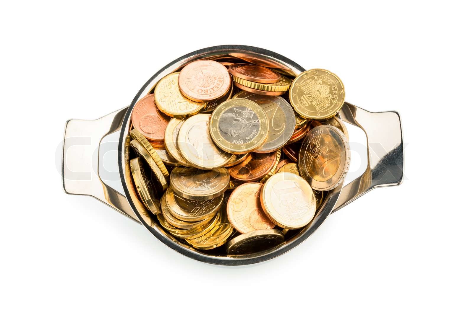 pot of money | Stock image | Colourbox