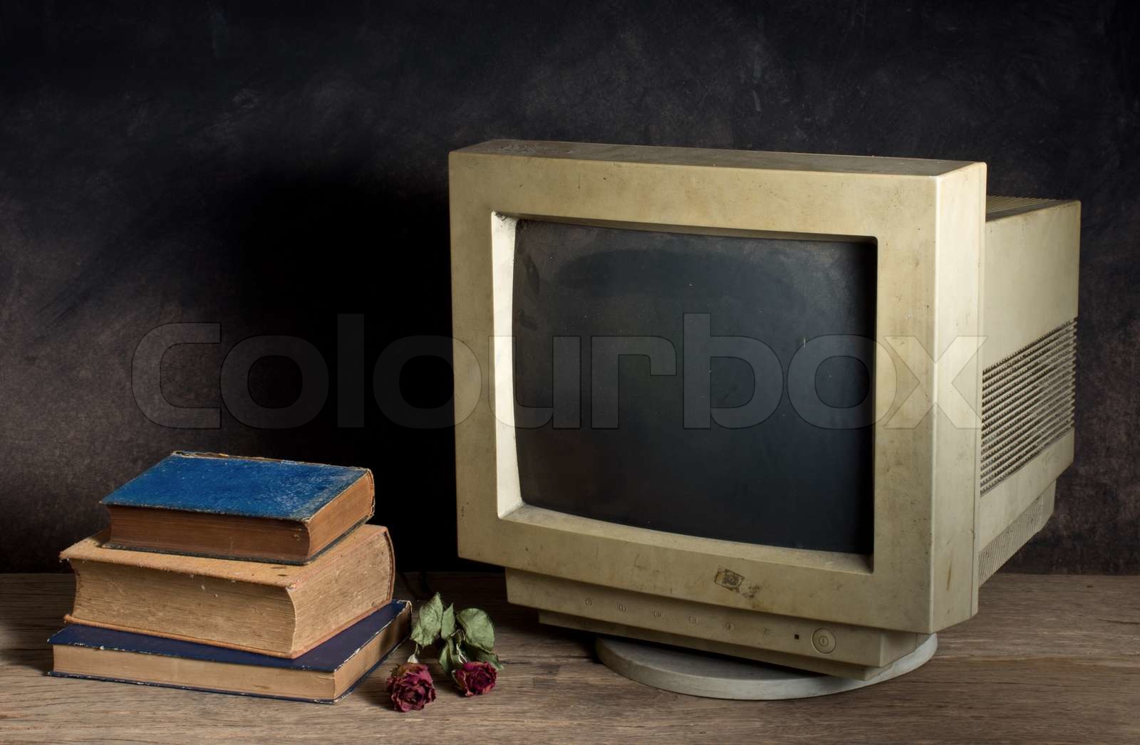 old computer monitor | Stock image | Colourbox