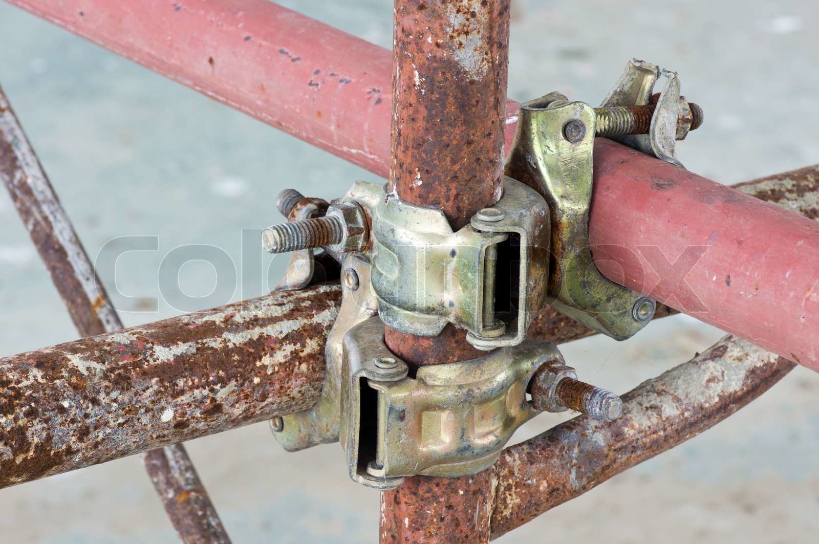 Construction clamp | Stock image | Colourbox