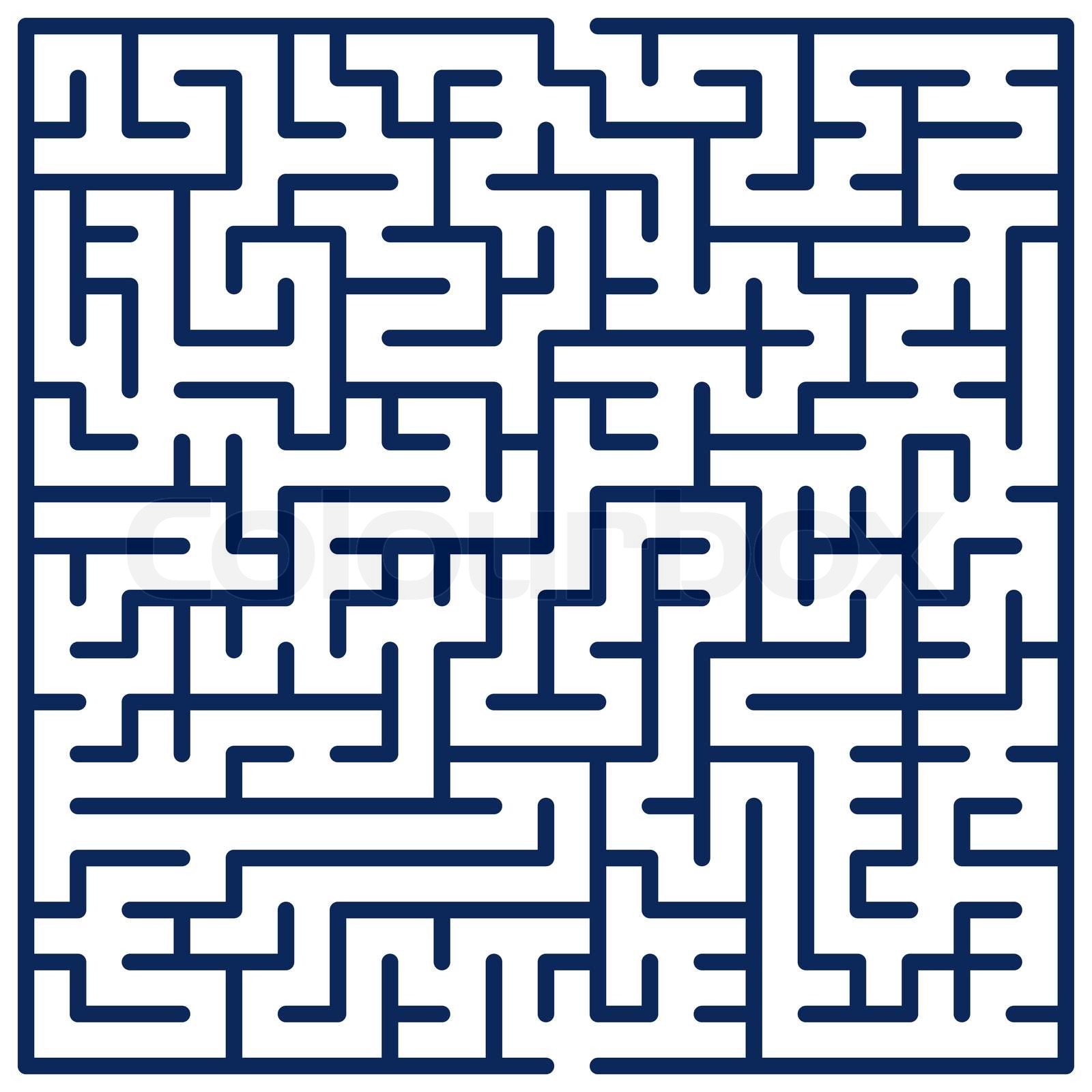 Maze | Stock vector | Colourbox