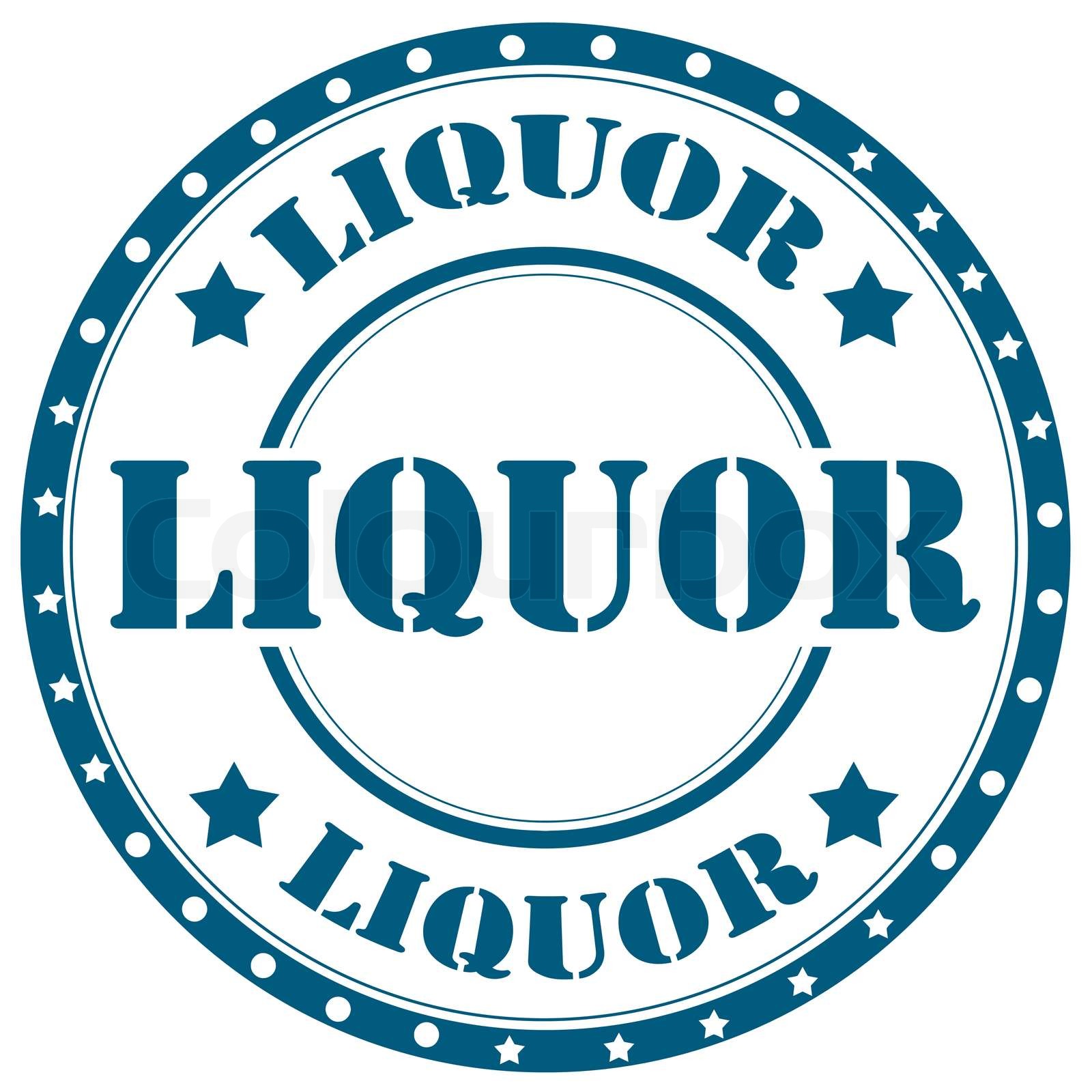 Liquor-stamp | Stock vector | Colourbox