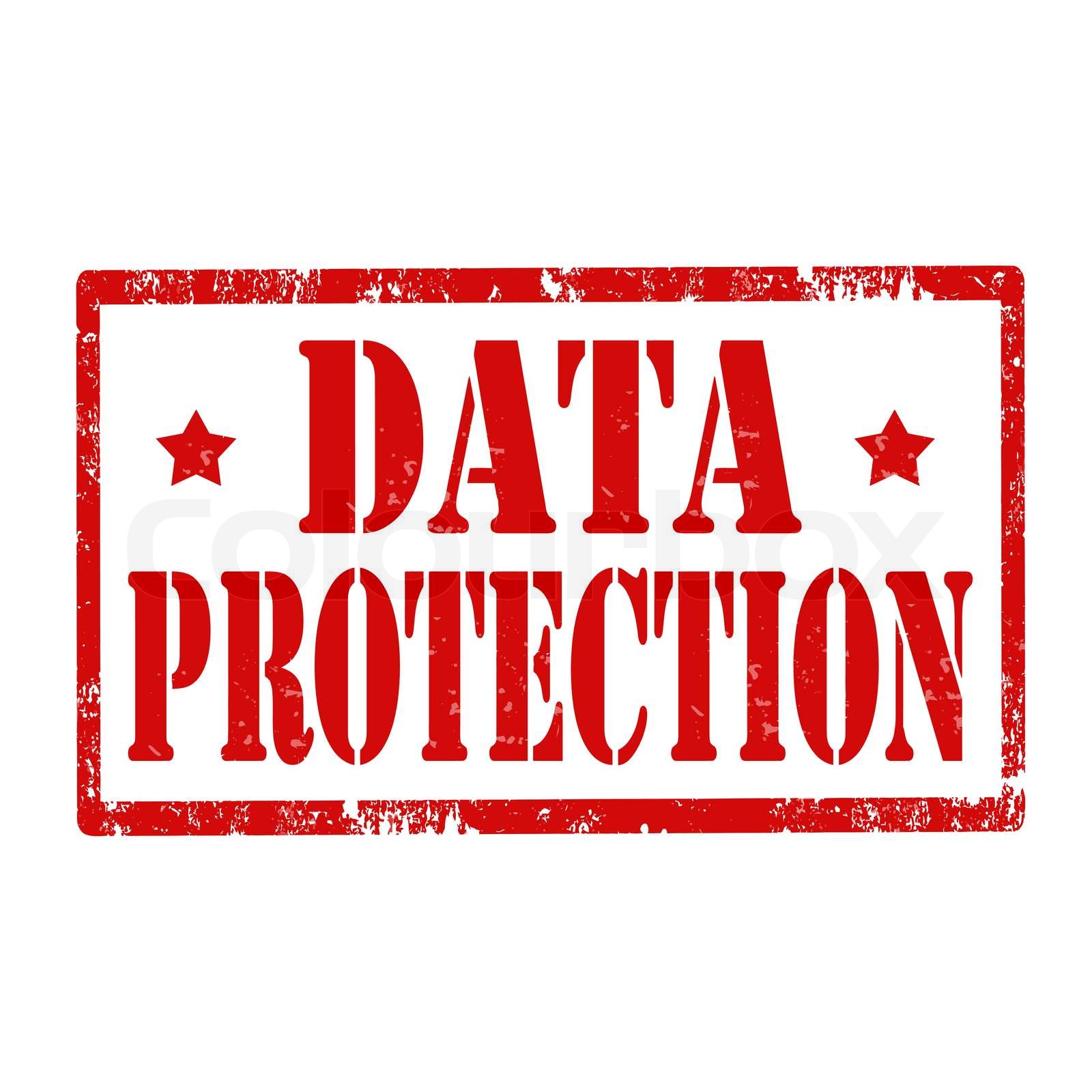 Data Protection-stamp | Stock vector | Colourbox