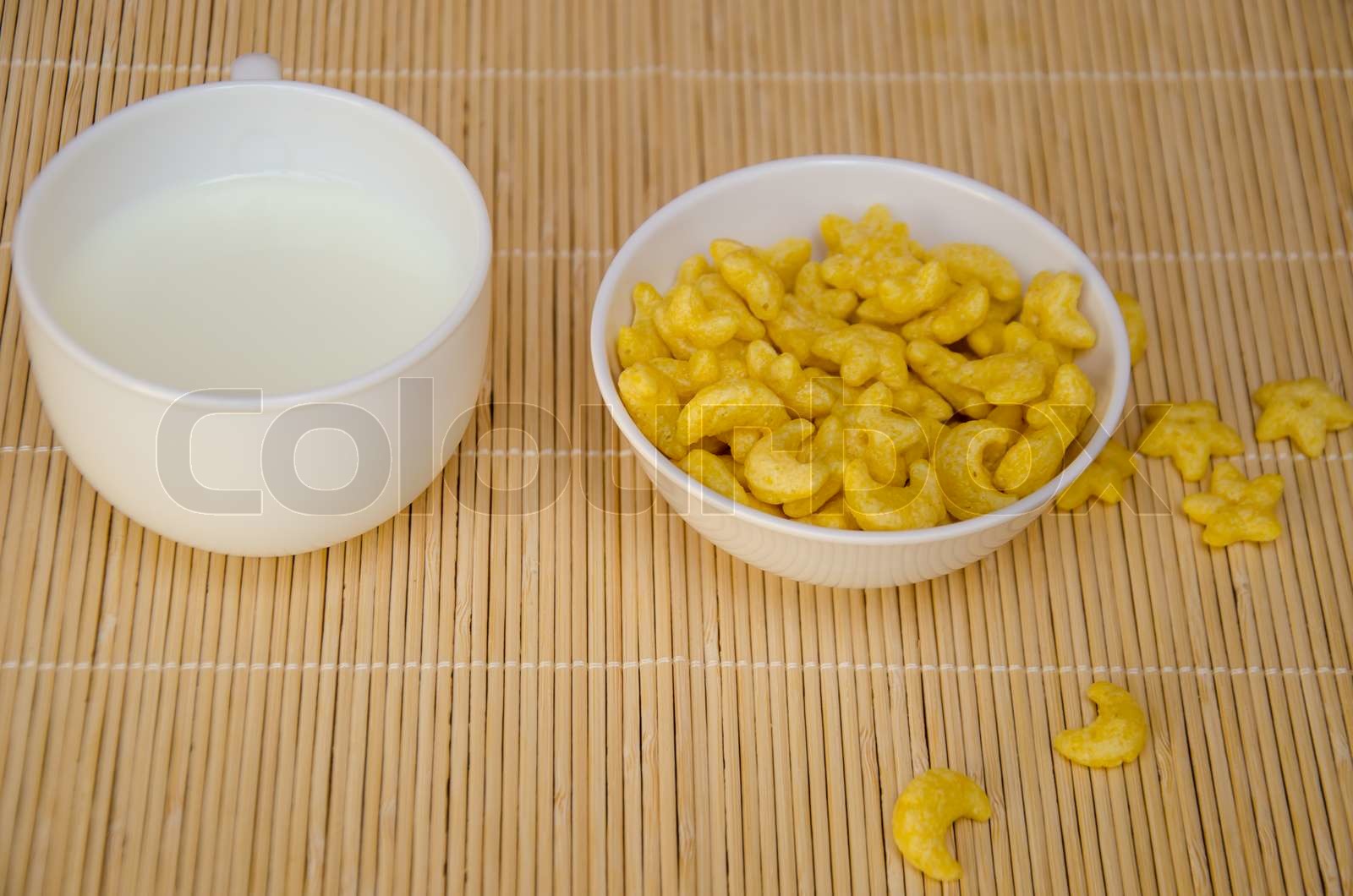 Yellow cereal | Stock image | Colourbox